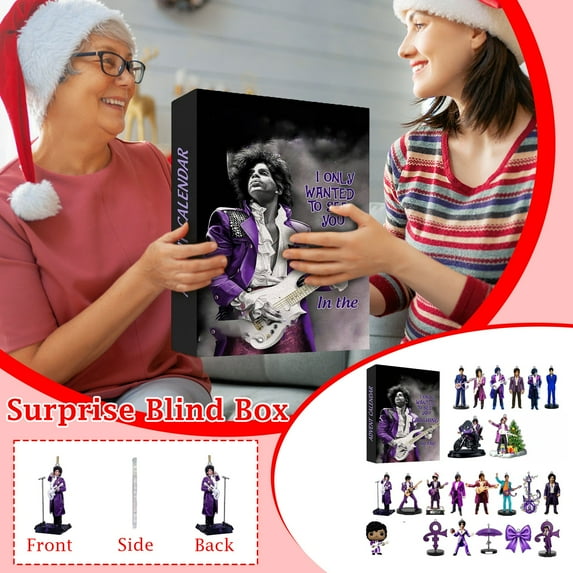 Purple Rain l Advent Calendar 2025 - 24 Days of 2D Character Ornaments ...