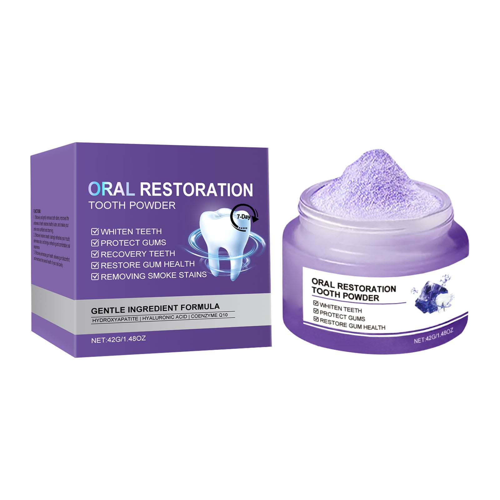 Purple Repair Tooth Powder | Achieve Whiter Teeth & Fresh Breath ...