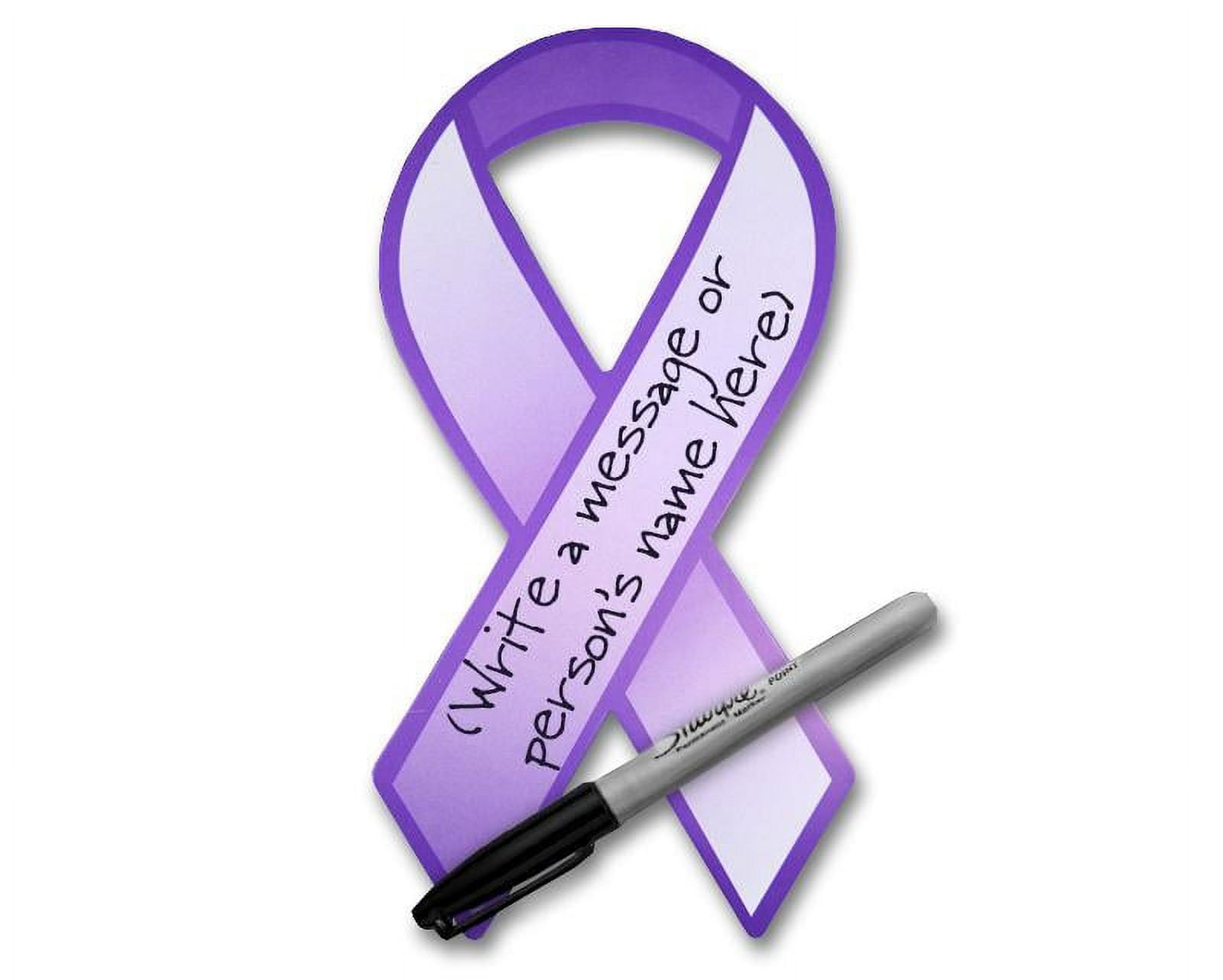 Purple Ribbon Paper Donation Ribbons (50 Paper Ribbons) - Walmart.com
