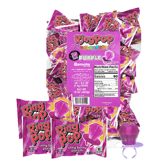 Bulk Ring Pops