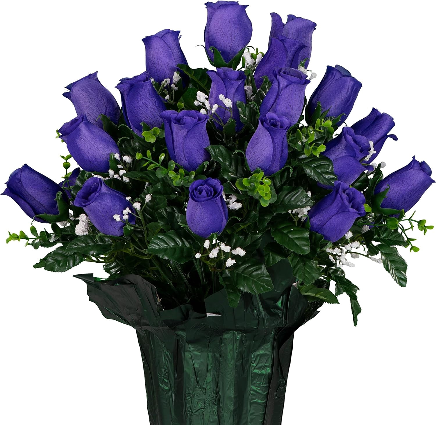 Purple Roses Pot Made for Front Porch, Home, Office, Memorial, and Home ...