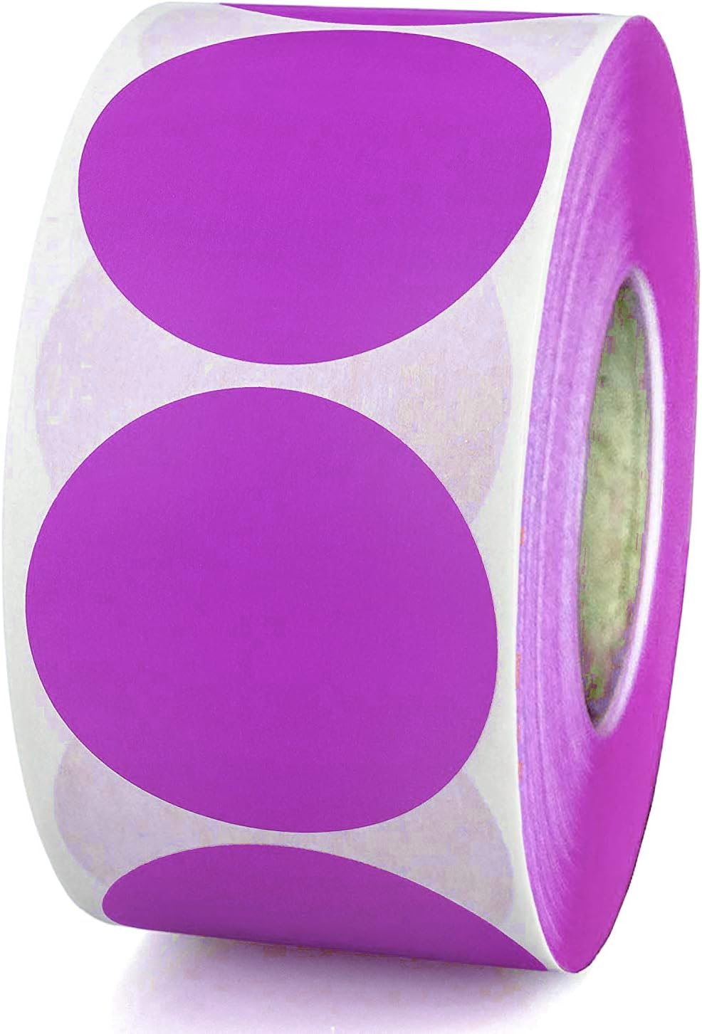 Purple Round Color Code Sticker Label for Moving and Storage, Circle ...