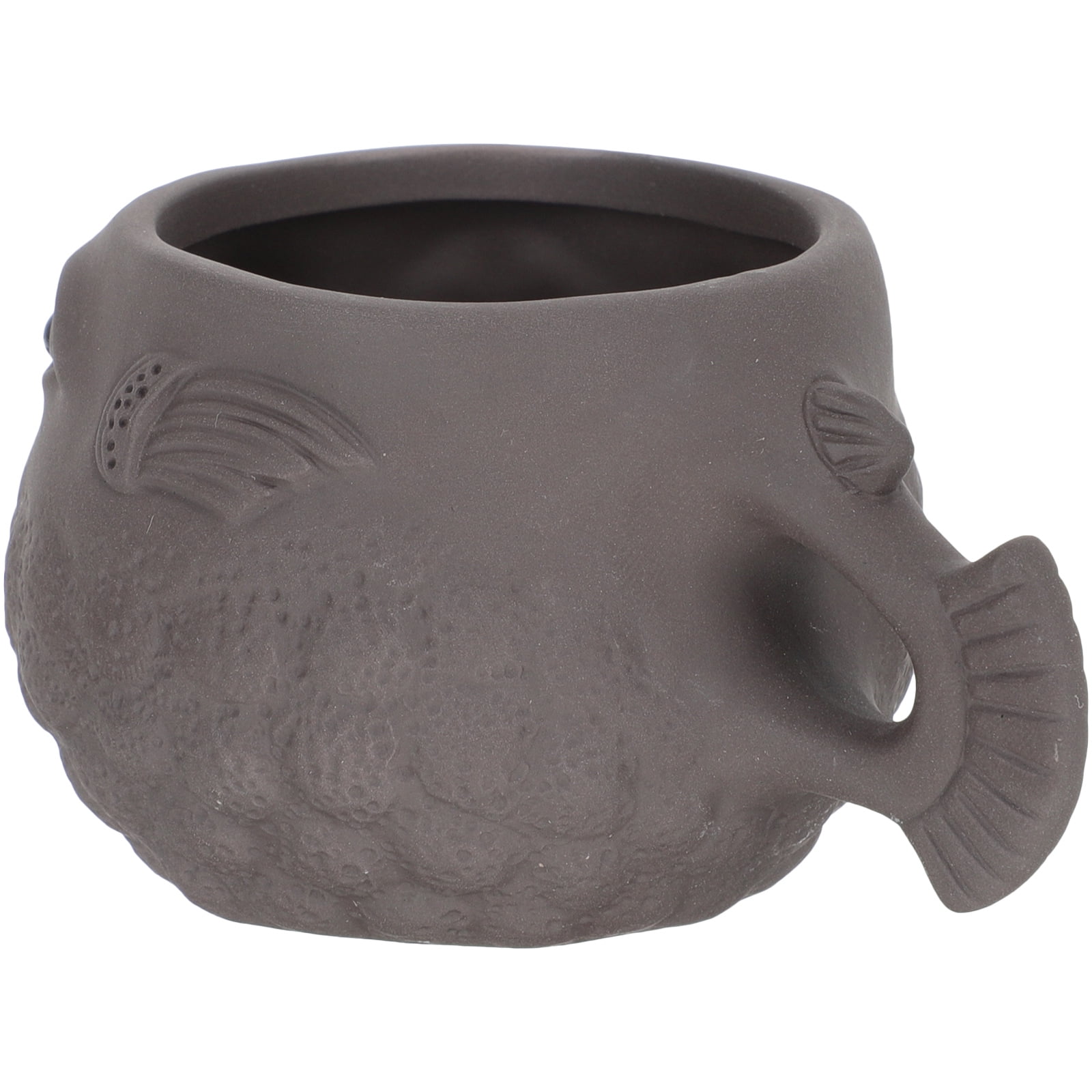Purple Sand Puffer Cup Water Glasses Decorative Mug Kung Fu Tea Cups ...