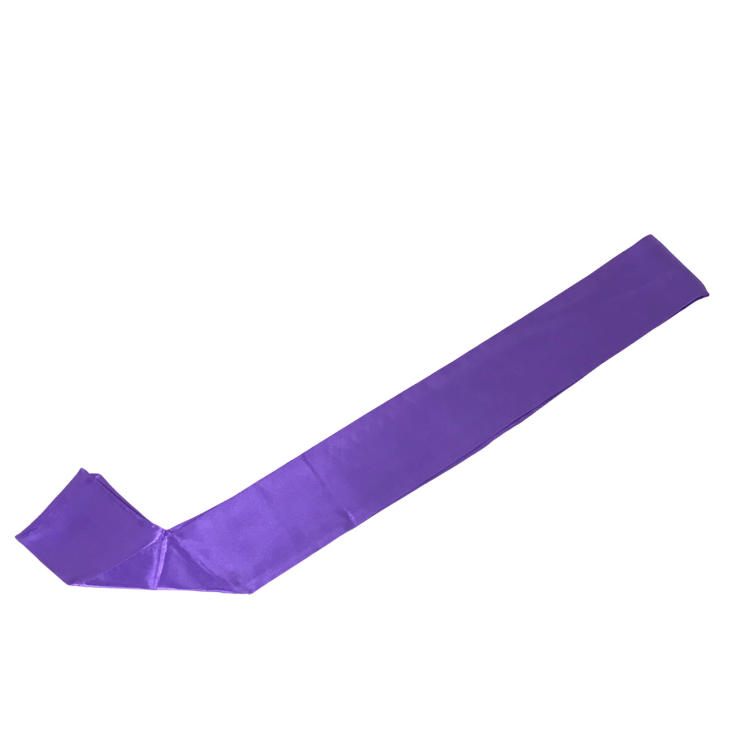 Purple Satin Sash 33