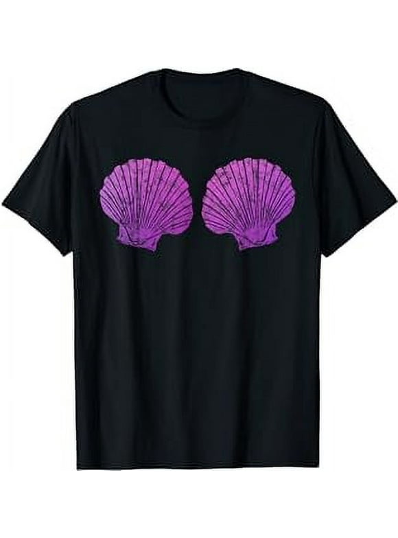 Purple Sea Shell Bra