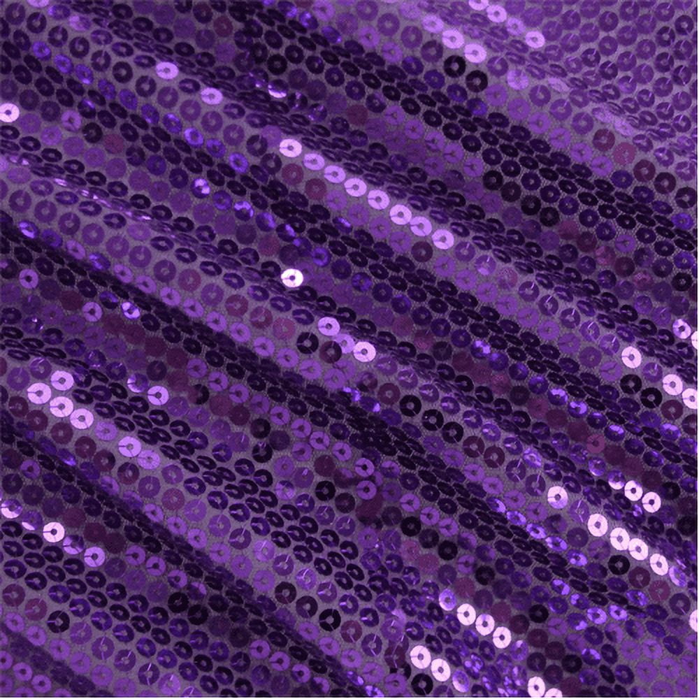 Purple Sequin Mesh, Fabric By the Yard - Walmart.com