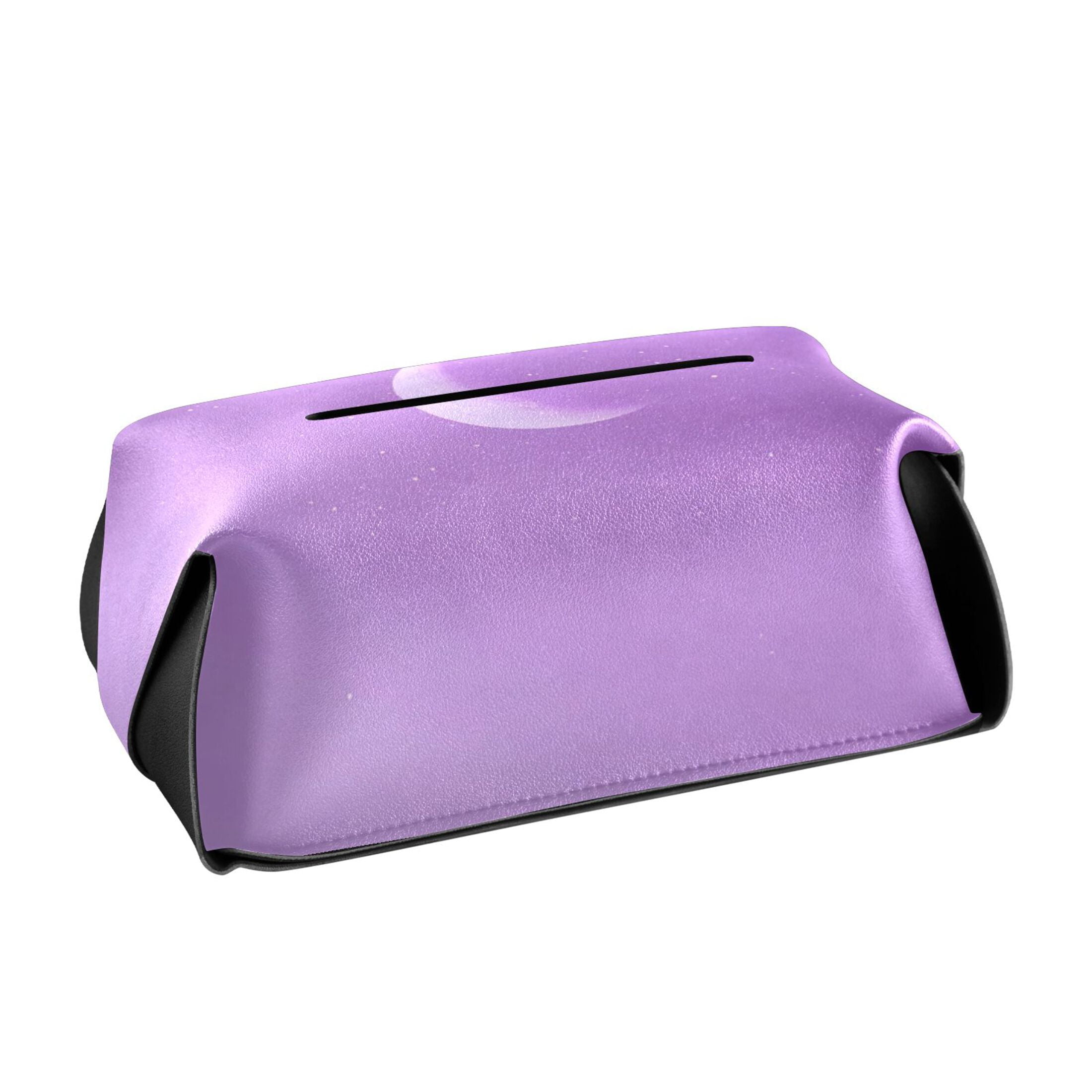 Purple Sky and Moon Tissue Holders for Bathrooms Leather PVC Detachable ...