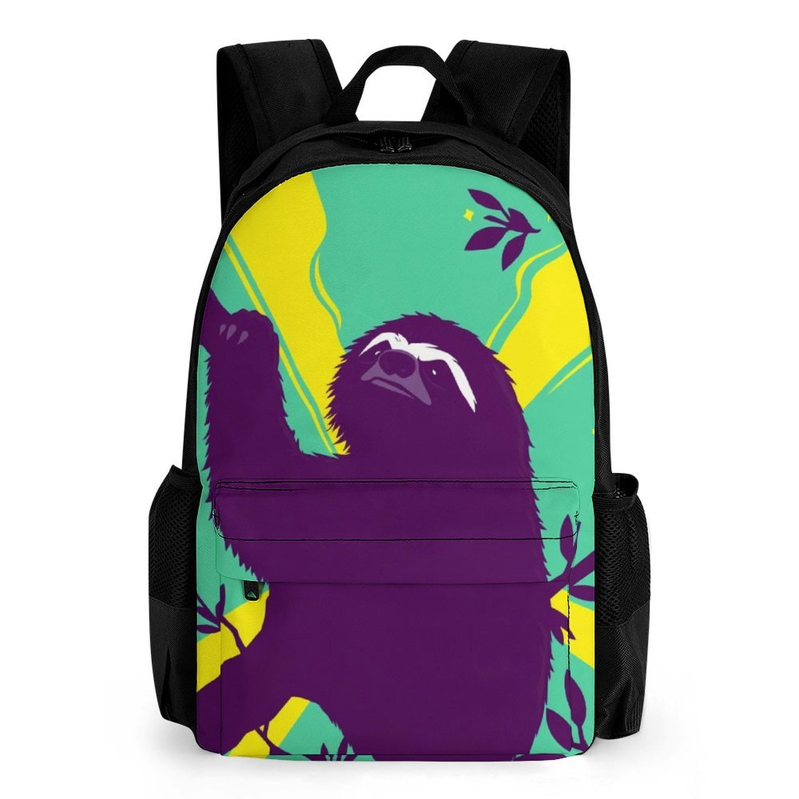 Purple Sloth Treetop Backpack Waterproof Camping Travel Riding Climbing ...