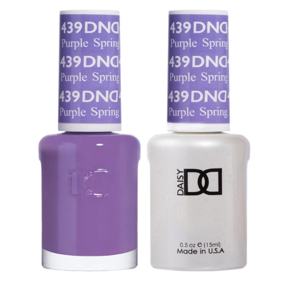 Purple Spring #439 & Matching Polish Set - DND Gel & Lacquer - Walmart.com