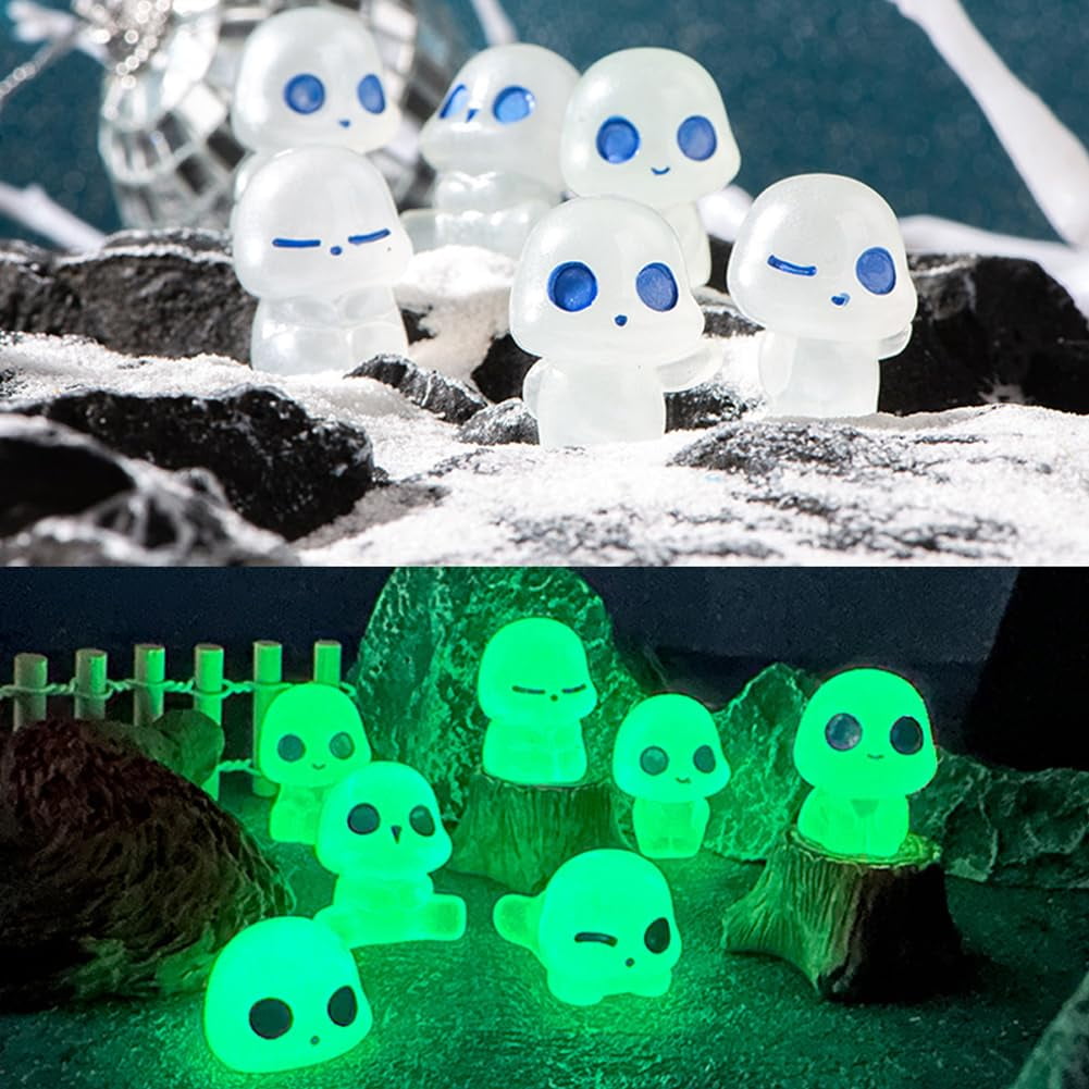 Purple Star Mini Aliens 10 Pack Tiny Aliens Little Aliens Mini Resin ...