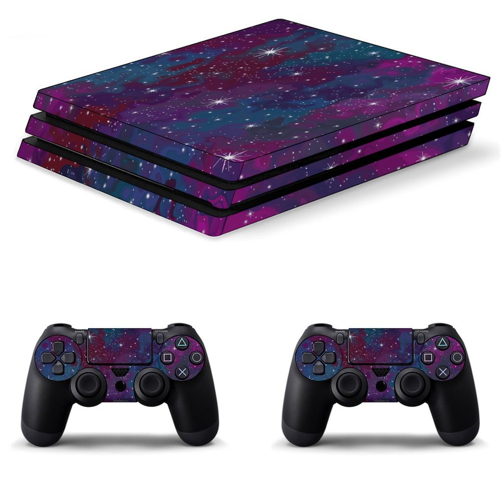 Purple Starlight, Shining PS4/PS4 Pro/PS4 Slim Skin Sticker For Console ...