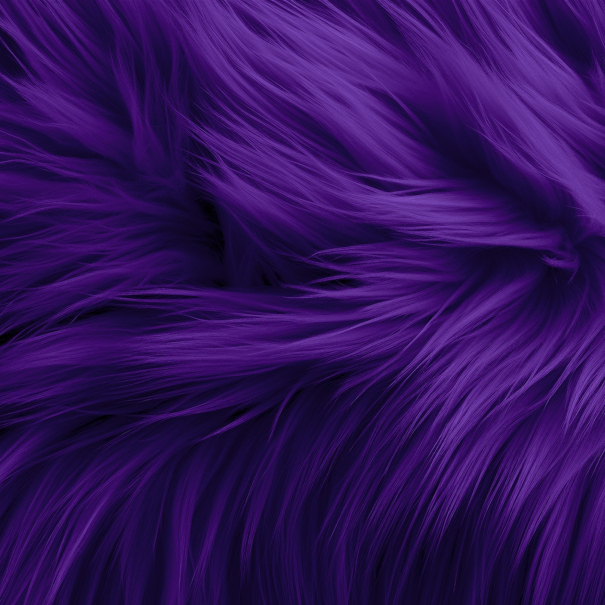 Purple Table Runner | Faux Fur Table Runners | 12 X 72-Inch Long Fluffy ...