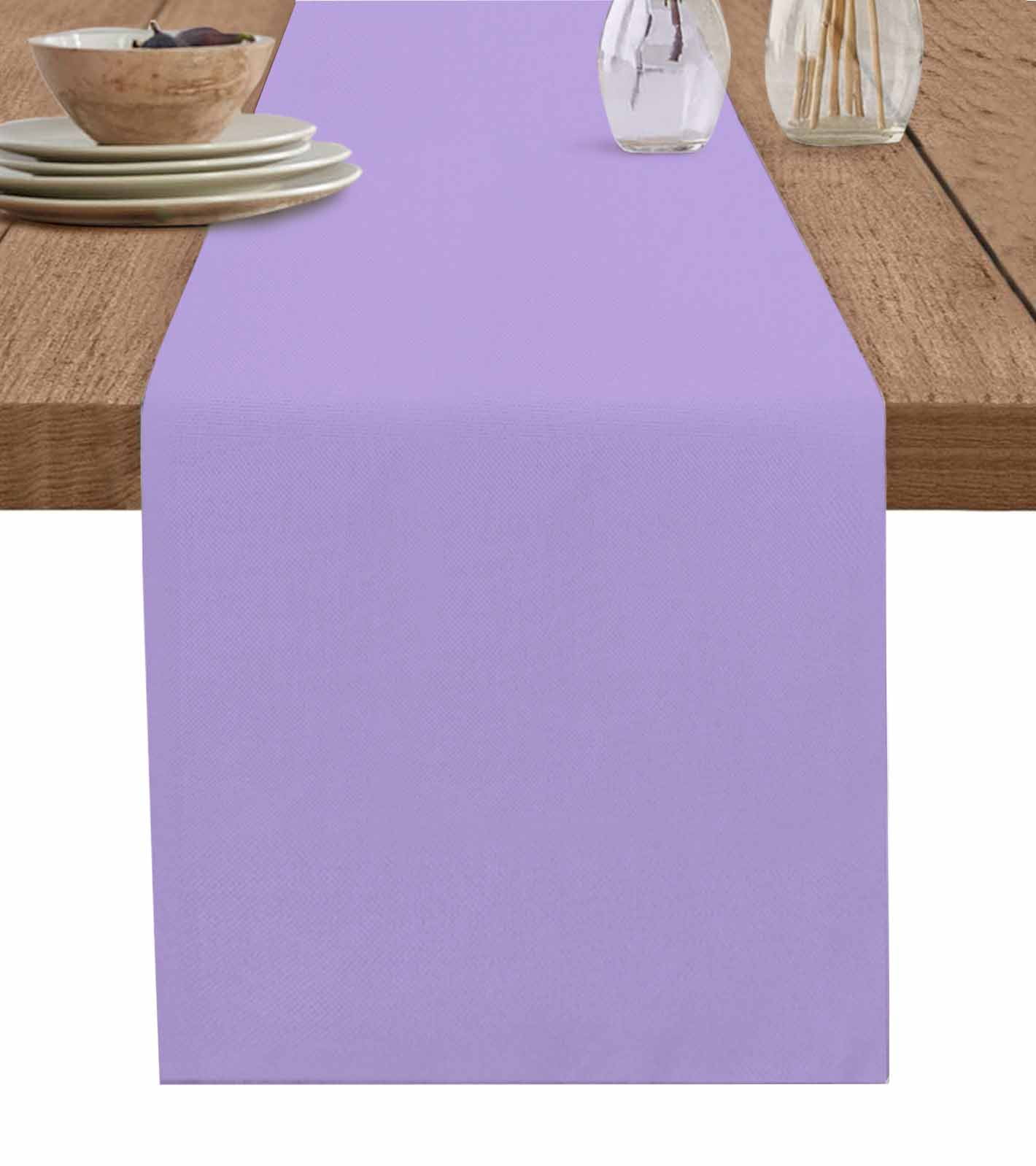 Purple Table Runner Modern Pure Lavender Purple Tablerunners 13 x 70 ...