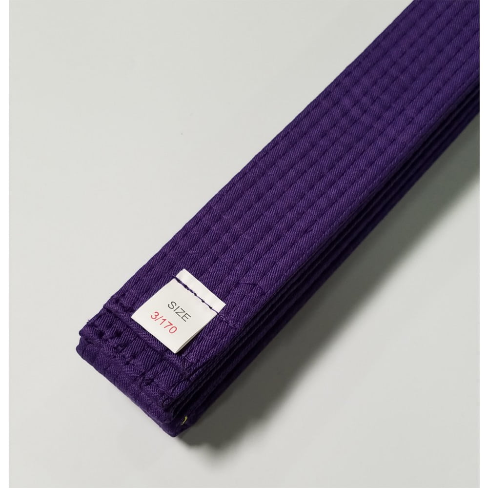 Purple Taekwondo Belt Karate Belts Martial Arts MMA Hapkido Double Wrap ...