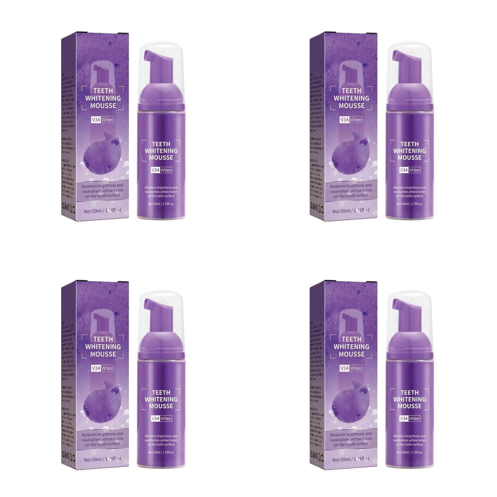 Purple Teeth Tooth Stain Removal Teeth Booster Purple Toothpaste Purple ...