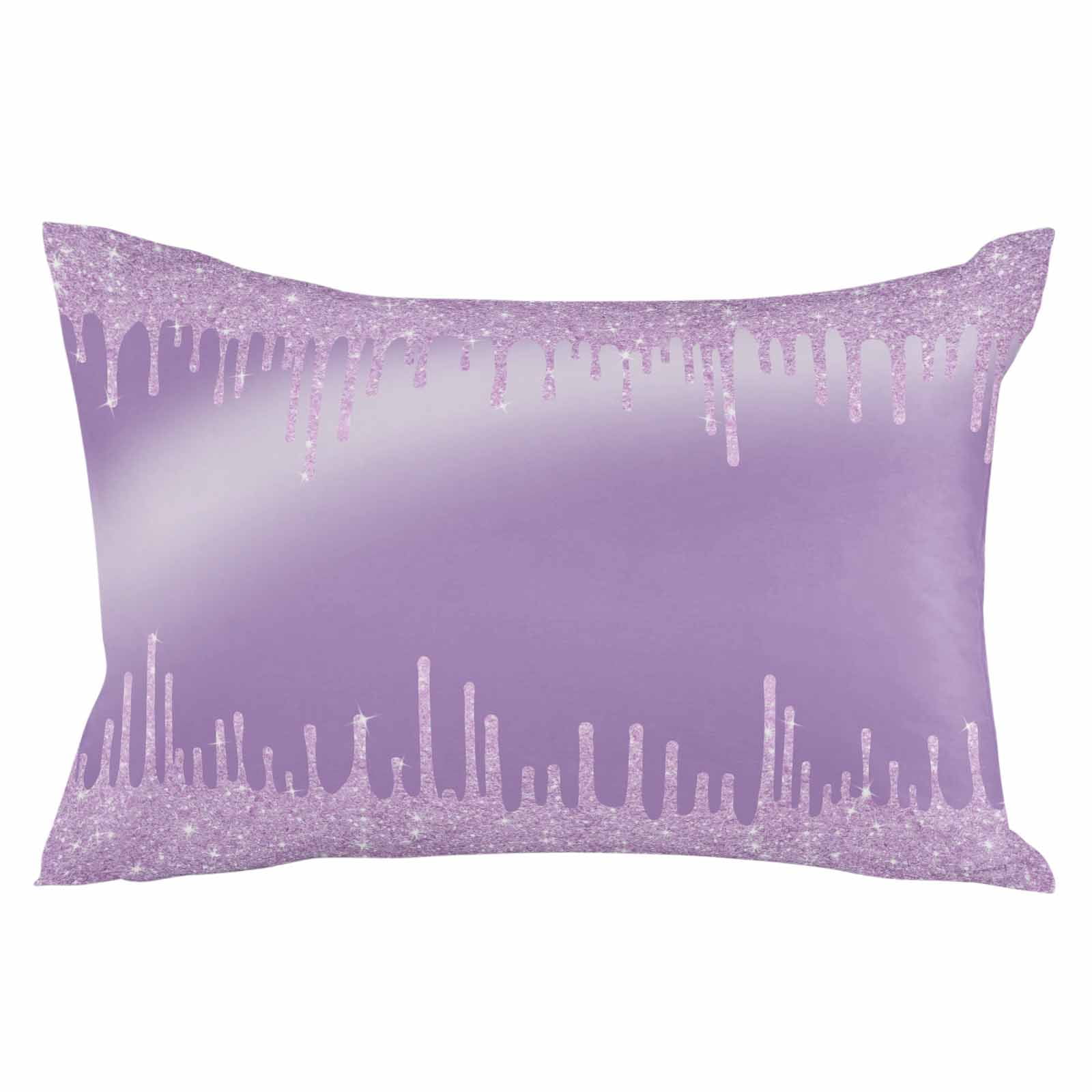 Purple Throw Pillow Cover 20 x 30 Inch Decorative Pillow Cover Modern ...