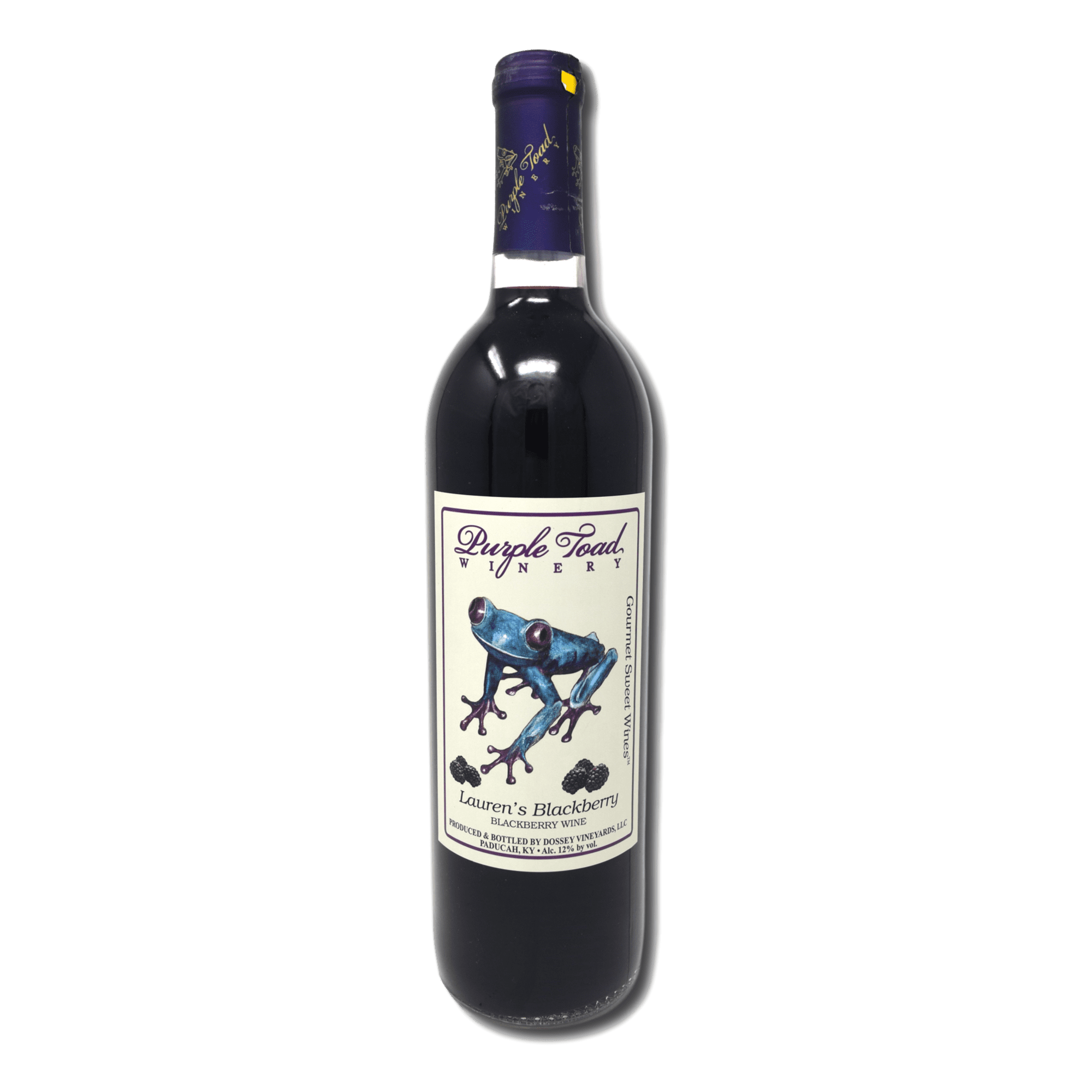 Purple Toad Lauren's Blackberry Sweet Wine, 750 ml Bottle, 12% ABV ...