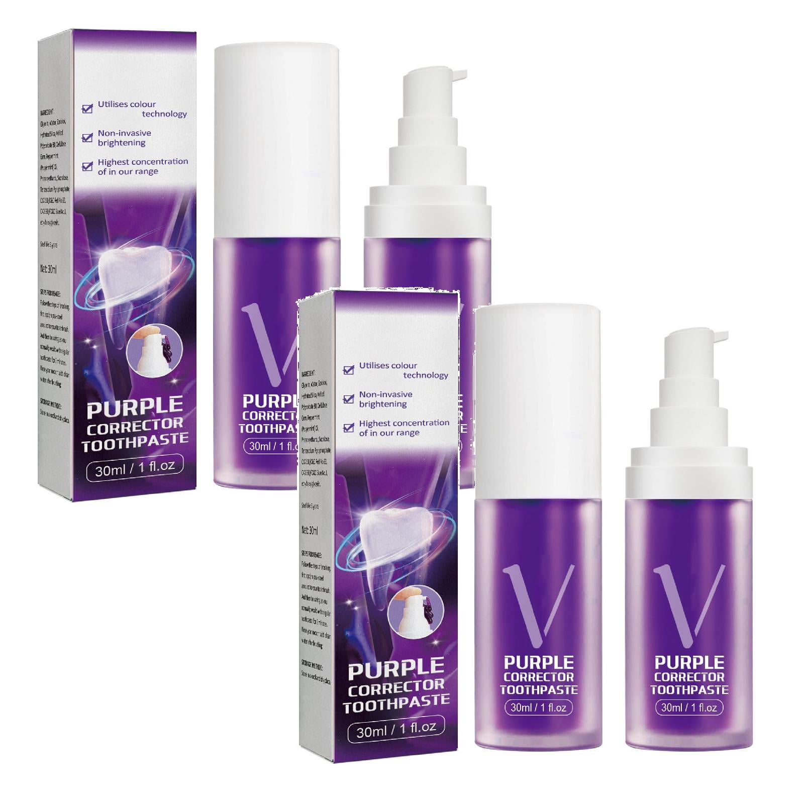 Purple Toothpaste Cleans Tooth Stains And To Bad Breath Fresh Breath ...