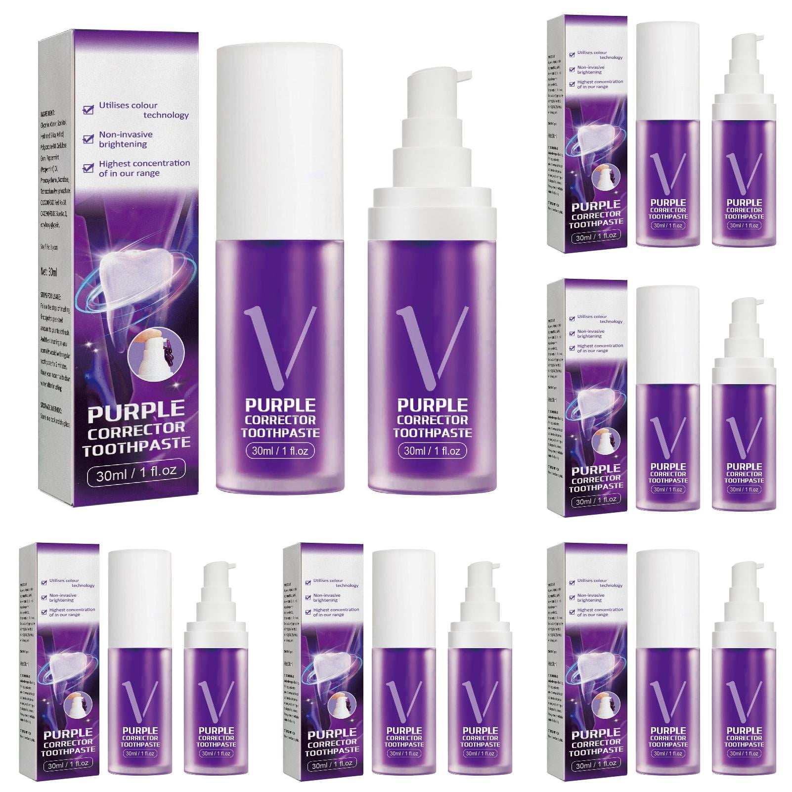 Purple Toothpaste Cleans Tooth Stains And To Bad Breath Fresh Breath ...