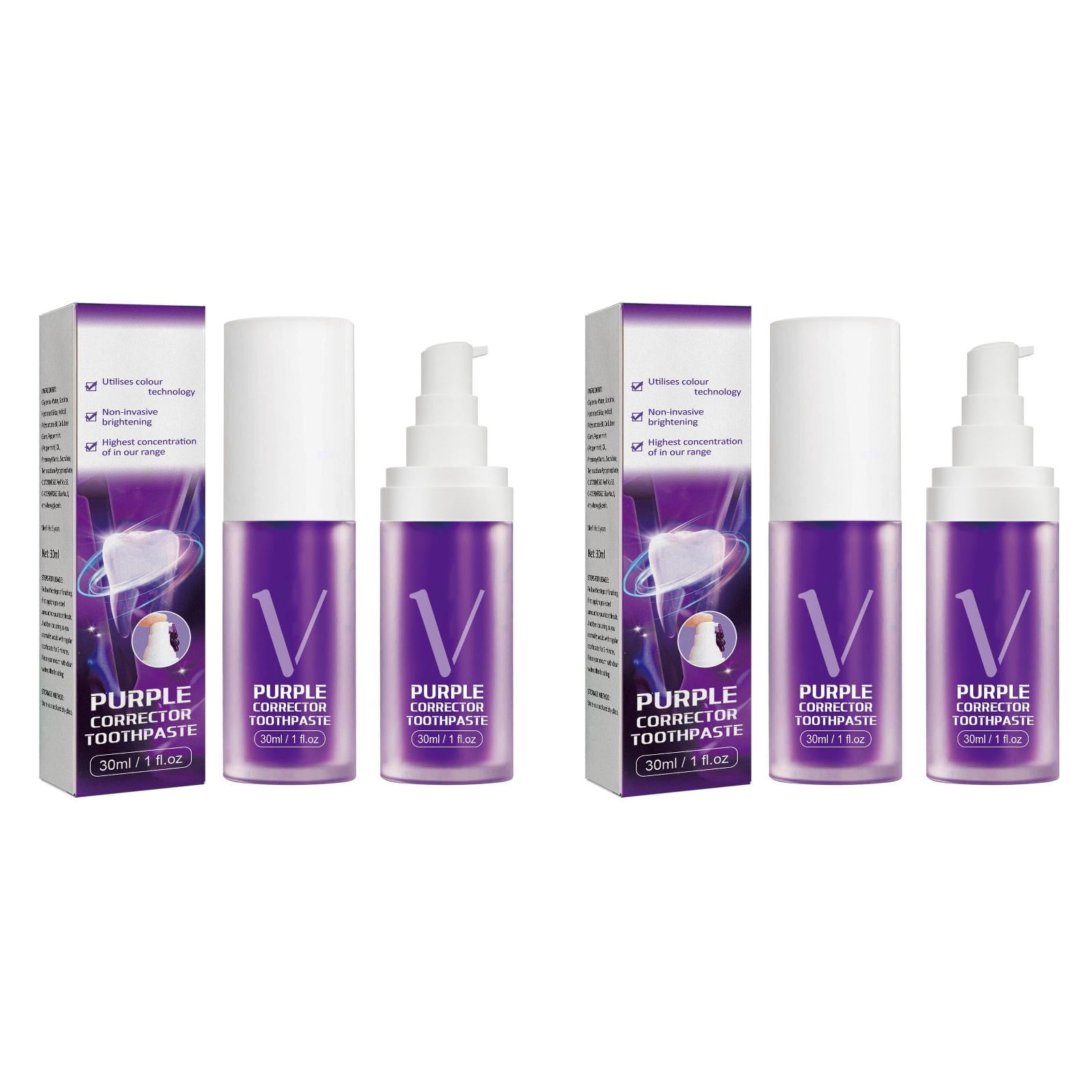 Purple Toothpaste Cleans Tooth Stains And To Bad Breath Fresh Breath ...