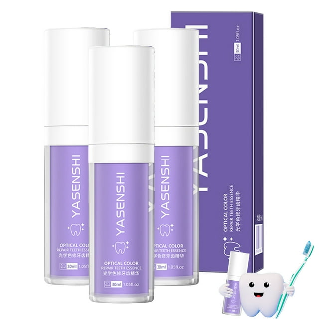 Purple Toothpaste for Teeth Whitening, Colour Corrector Purple ...