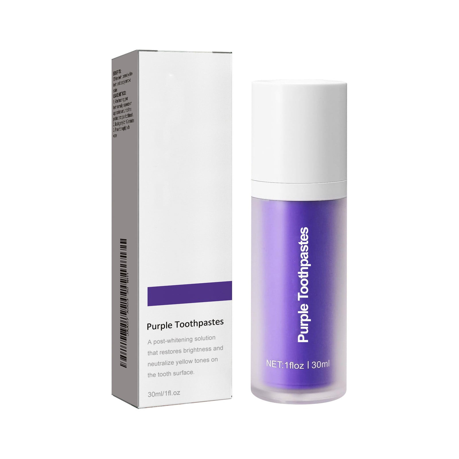 The Purple Toothpaste for Teeth Whitening, Purple Toothpaste Whitening ...