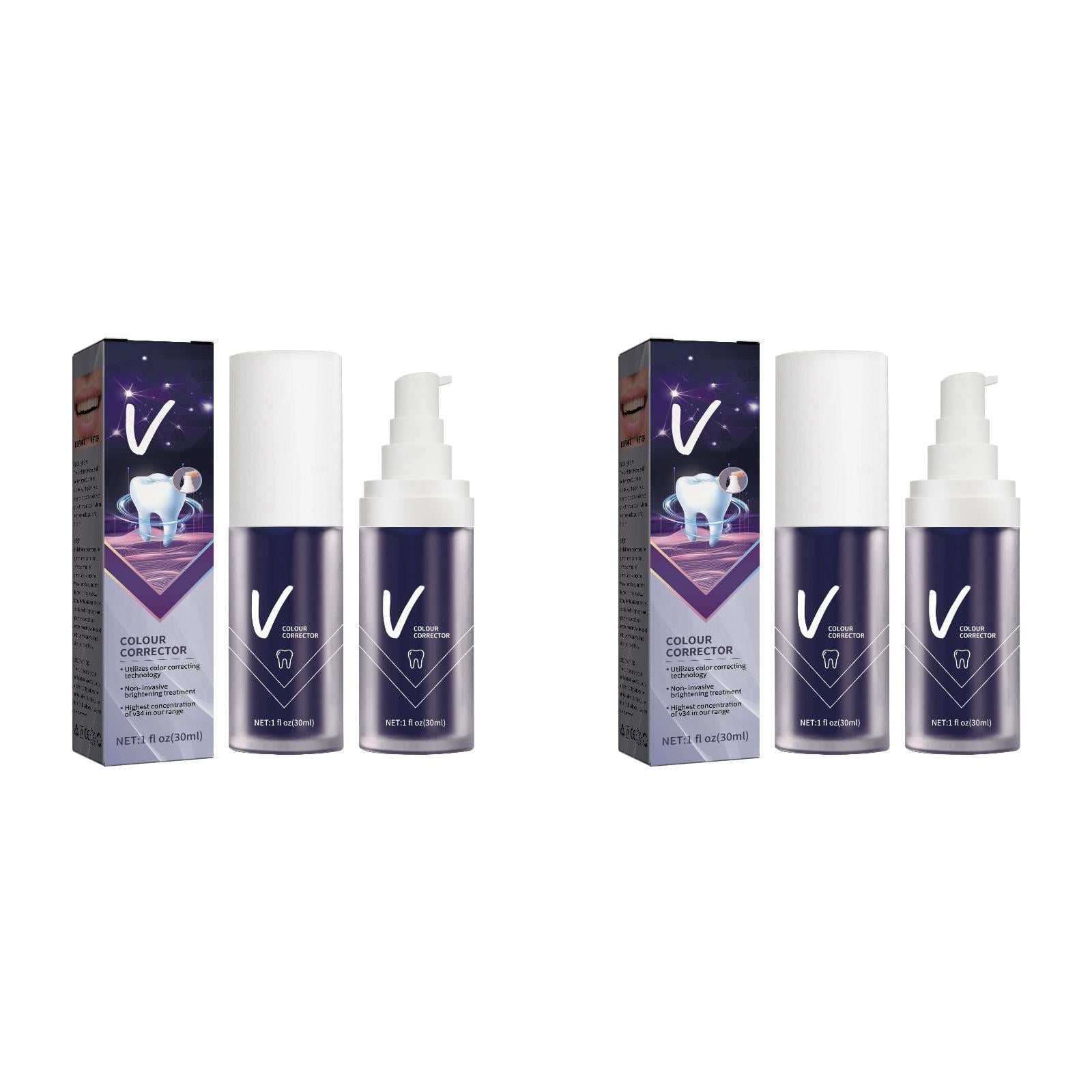 Purple Toothpaste Tooth Yellow Tooth Tooth Oral Cleaning Toothpaste 30g ...