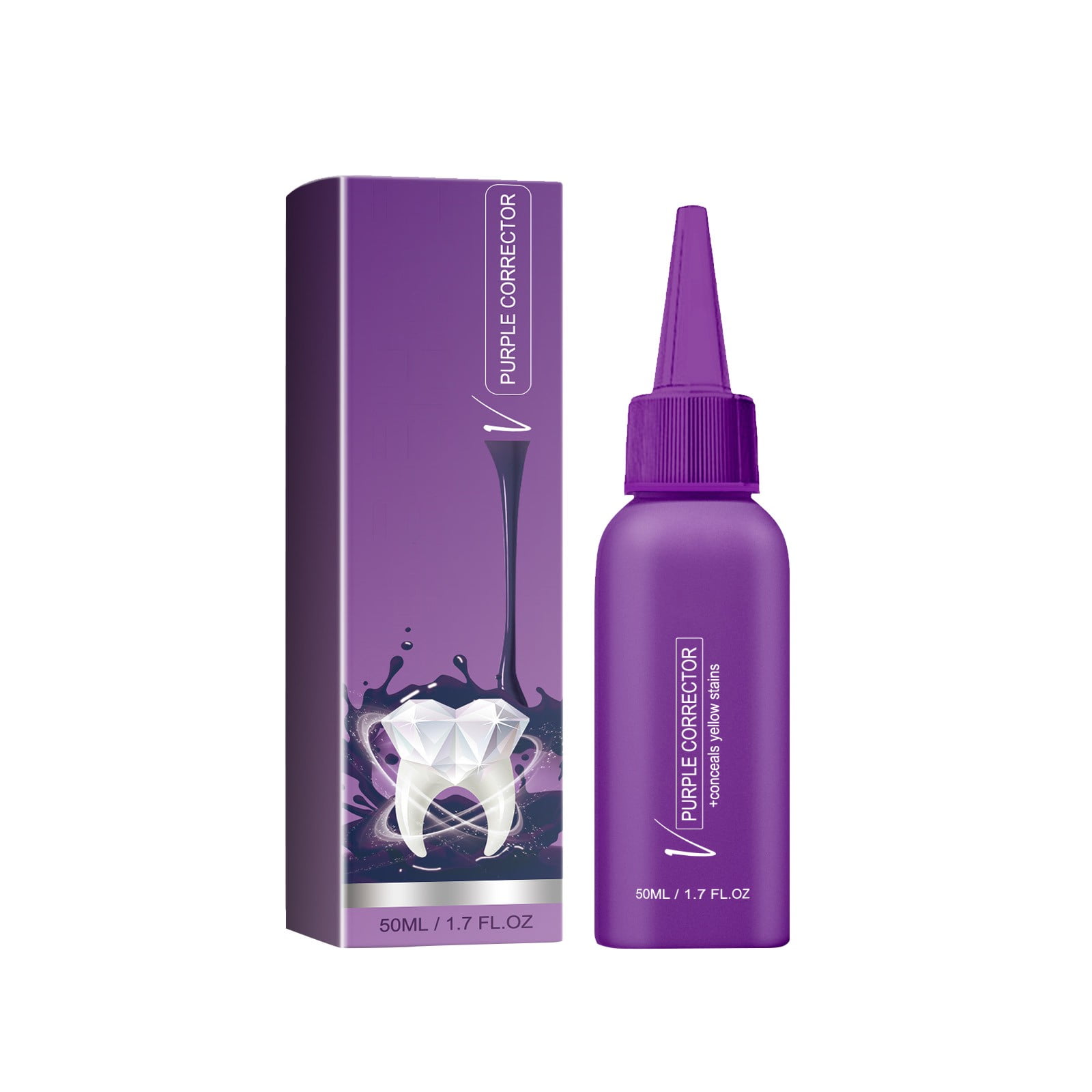 Purple Toothpaste For Brighter And Fresh Breath 100g Natural Mint ...