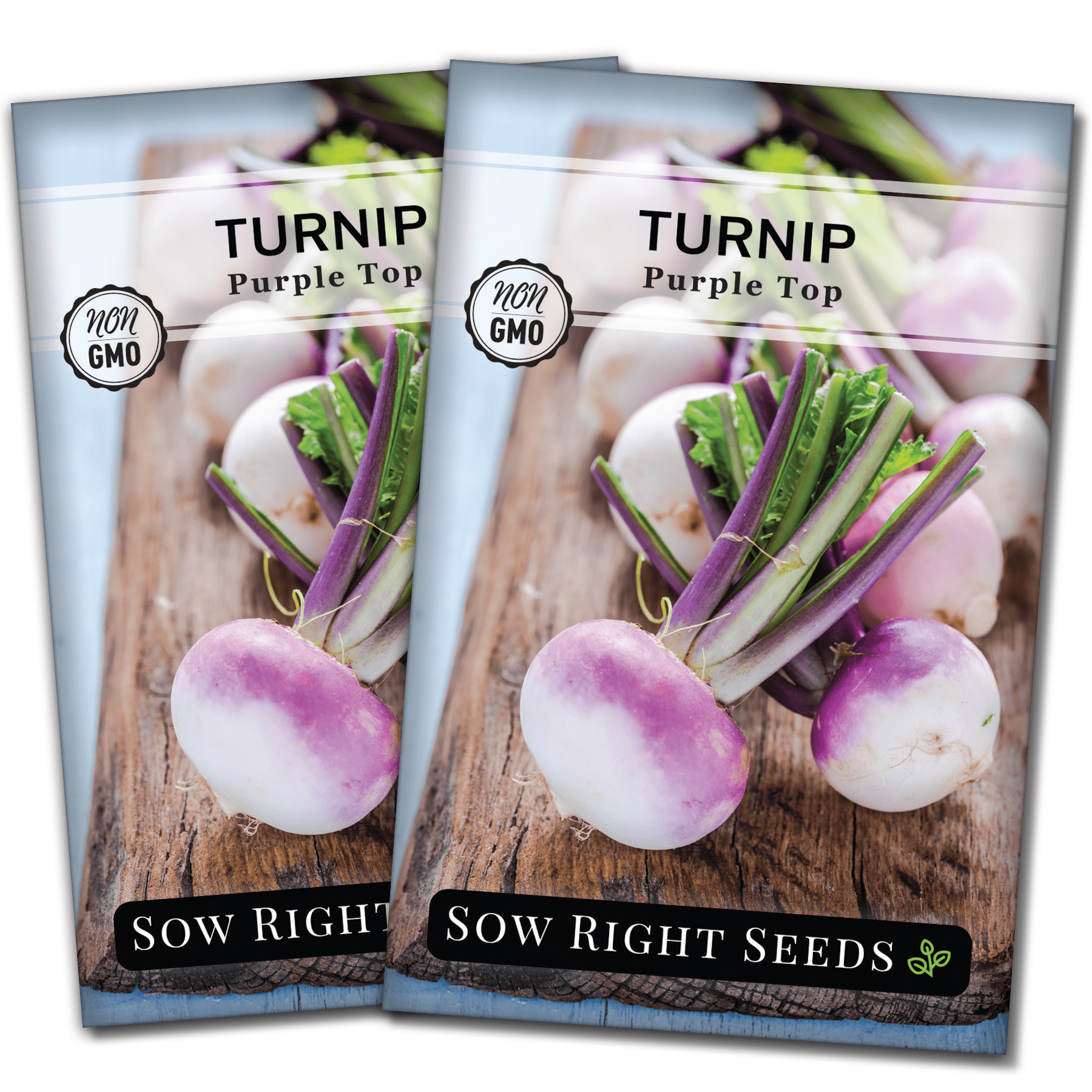 Purple Top White Globe Turnip Seeds - Non GMO Heirloom Varieties for your Home Vegetable Garden ...