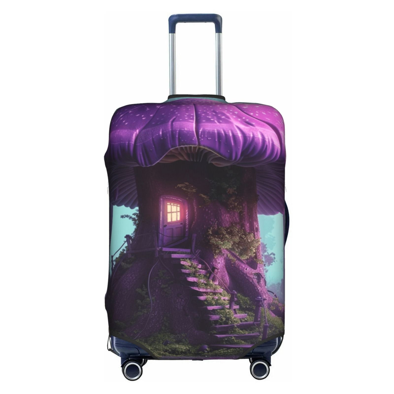 Purple Trolley Case s All-inclusive Model Stretchable Scratch-resistant ...