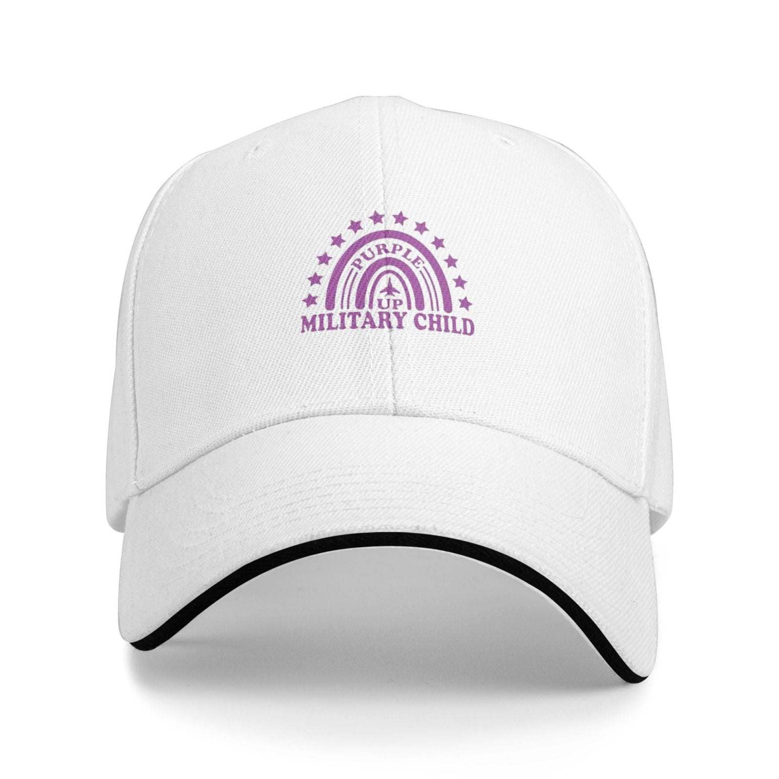 Purple Up Military Ki-ds Military Ch-ild Month Baseball Cap for Women ...