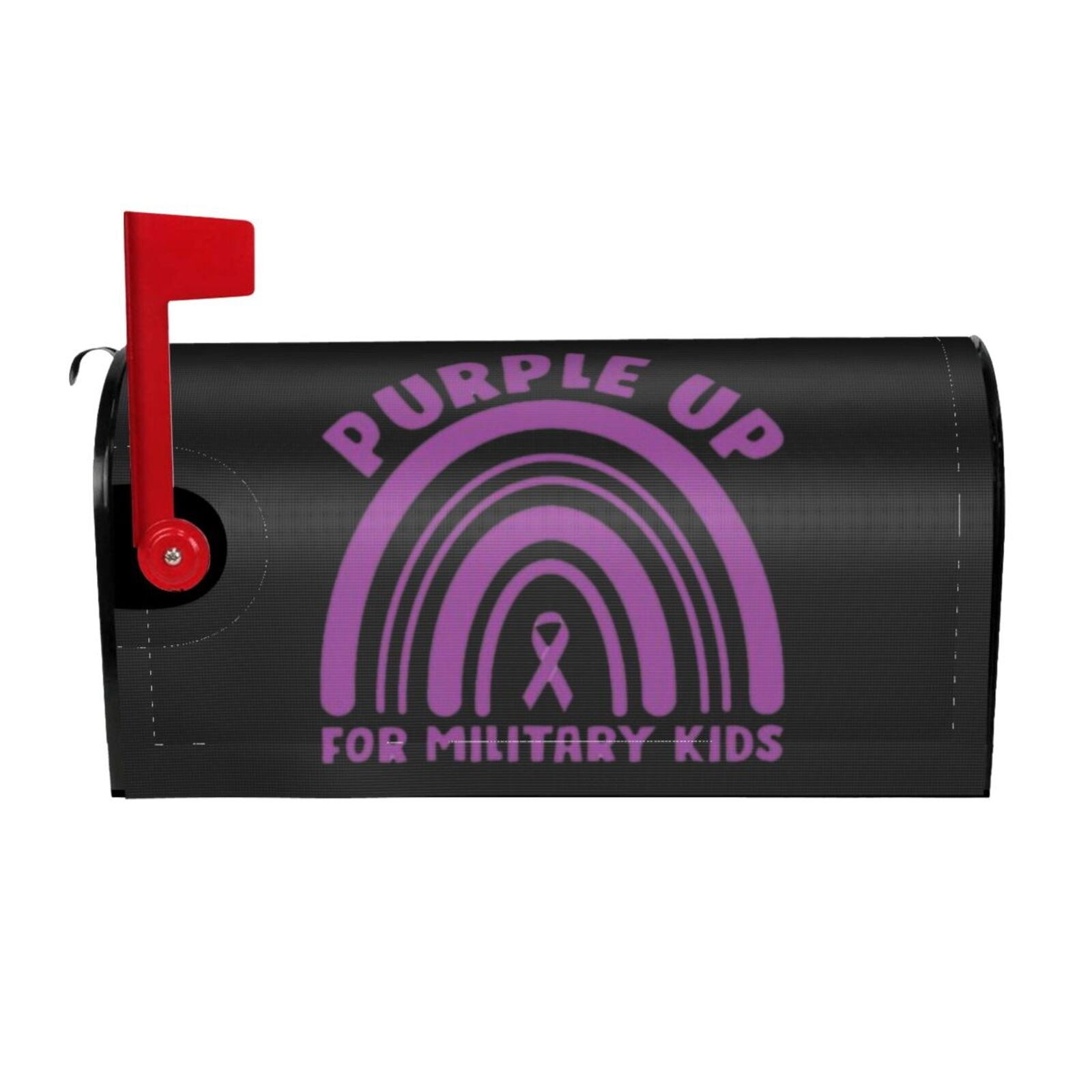 Purple Up Military Ki-ds Military Ch-ild Month Magnetic Mailbox Cover ...