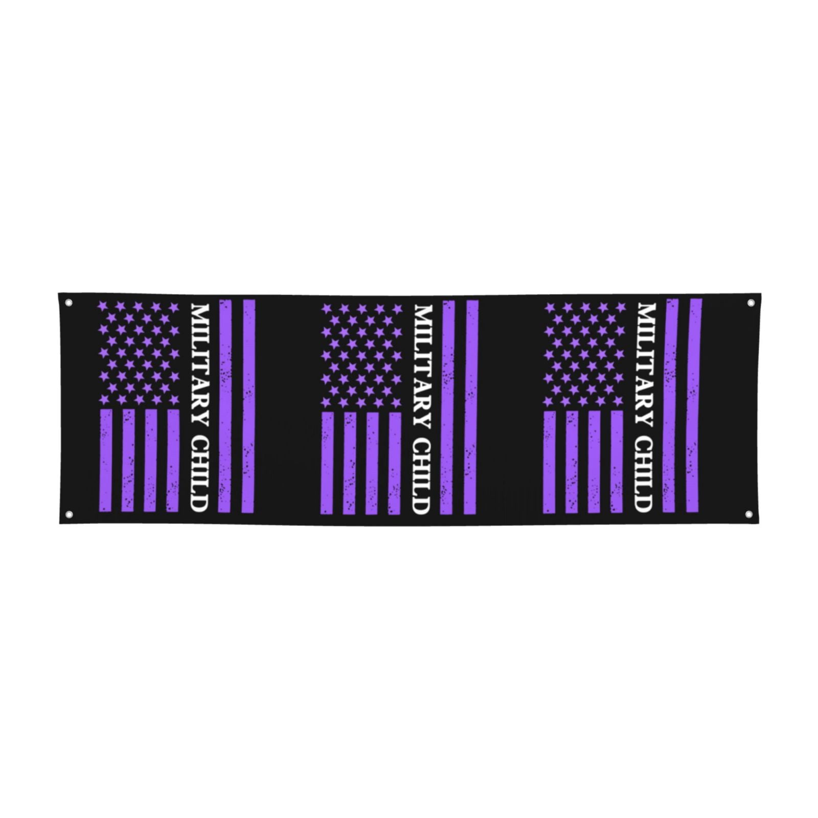 Purple Up Military Kids Military Child Month Large Banner Party ...