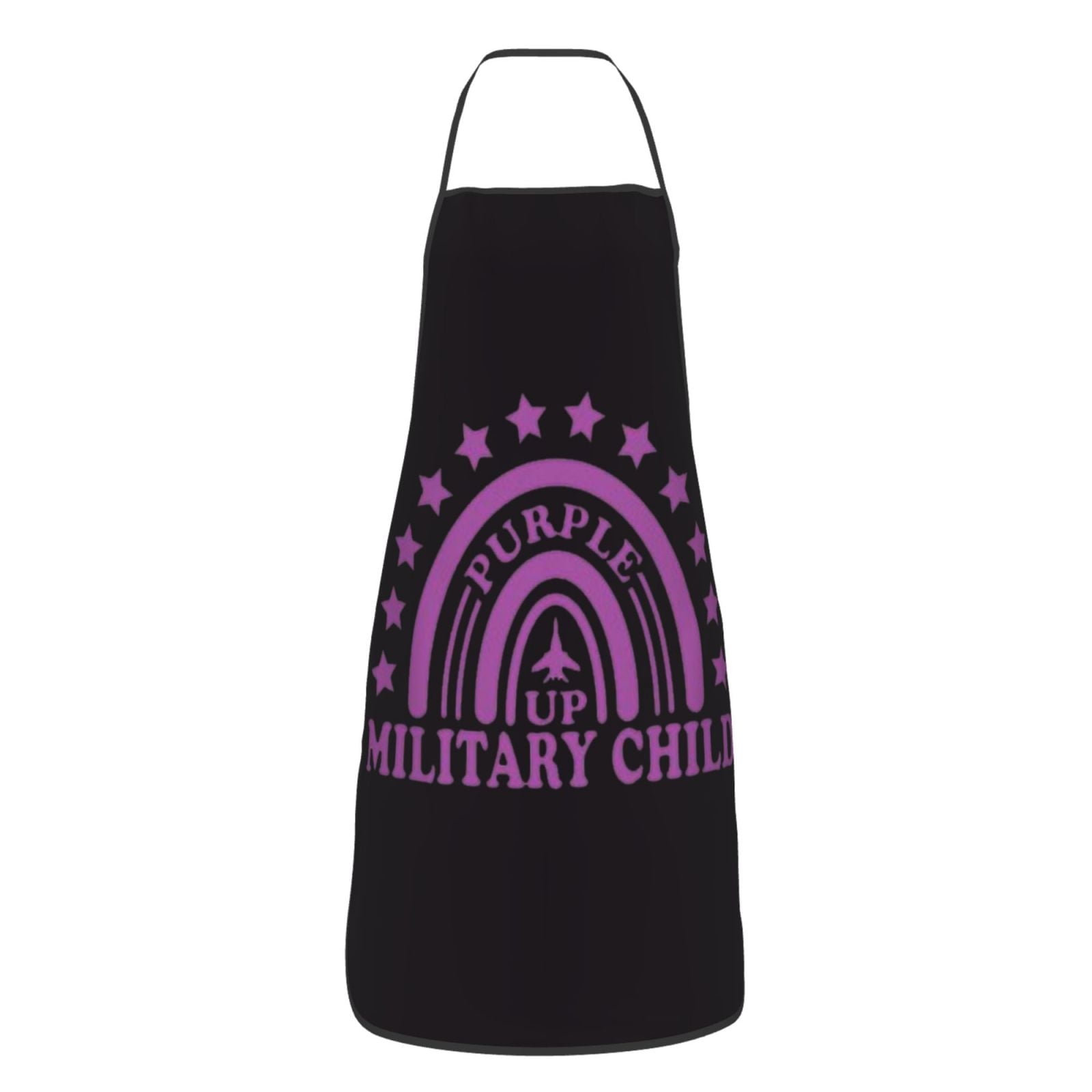 Purple Up Military ki-ds Military Ch-ild Month Aprons Bib For Kitchen ...