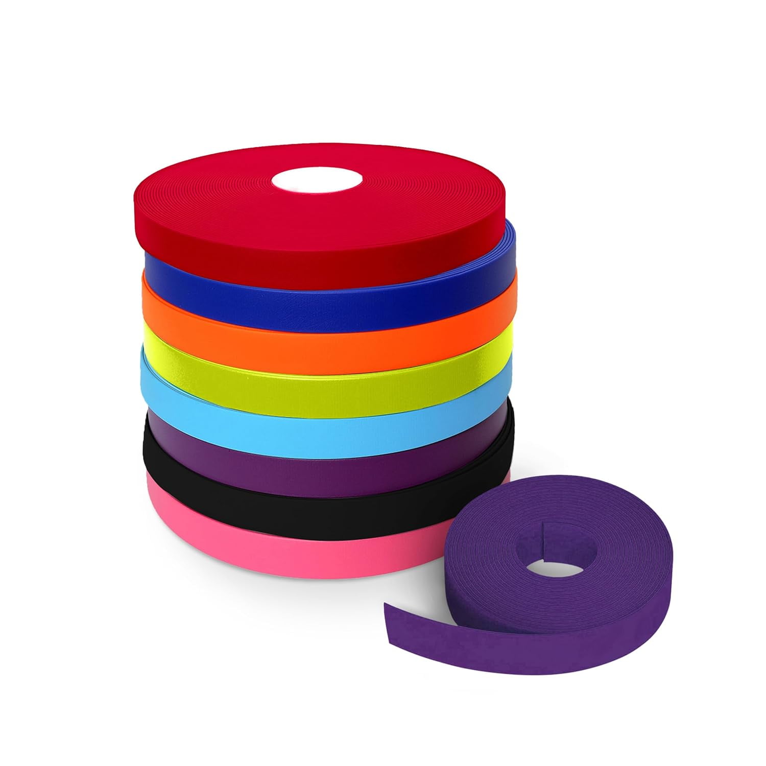 Purple - VI 521 Coated Webbing Beta Biothane Roll | 1 Inch x 50 Feet ...