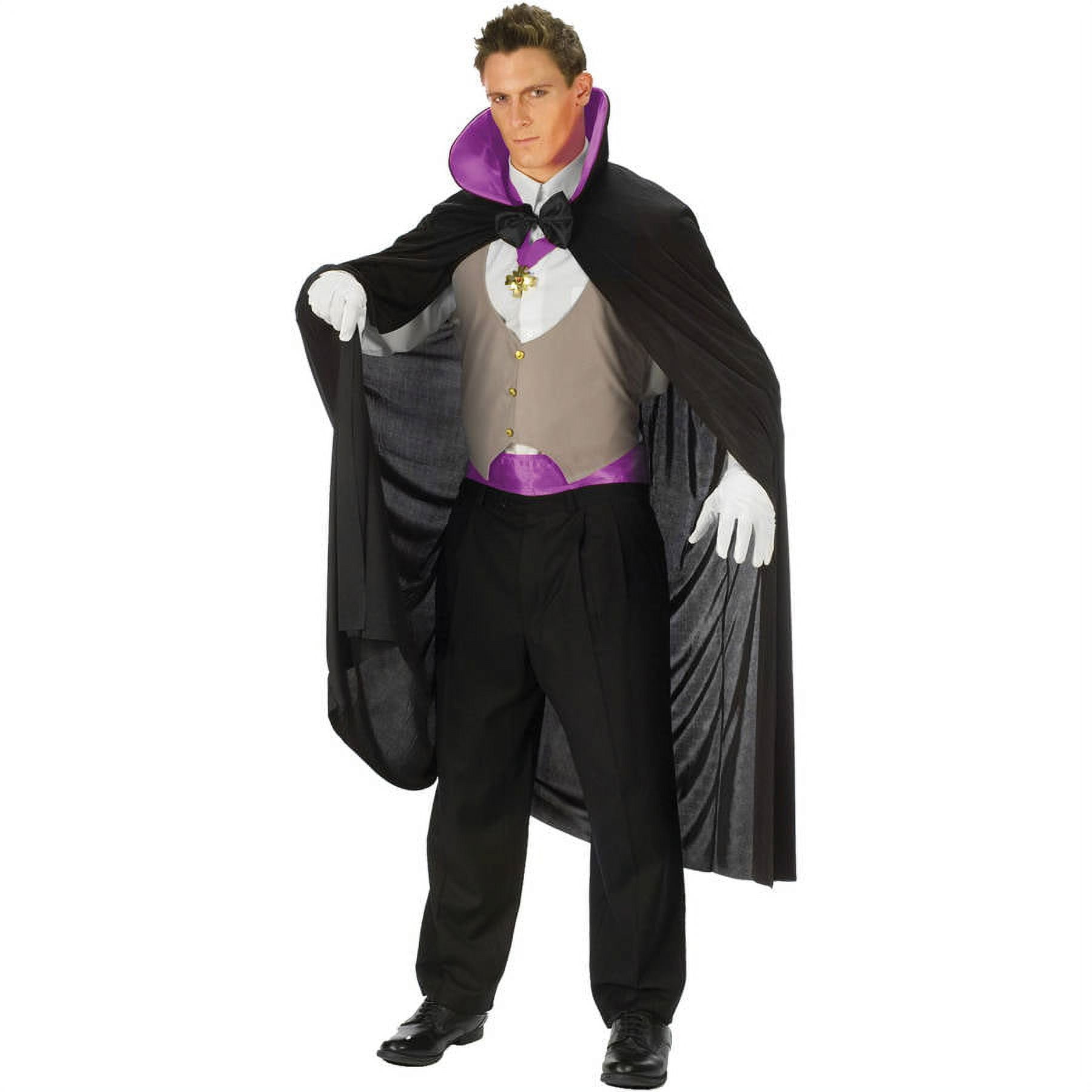 Purple Vampire Deluxe Men\'s Adult Halloween Costume - Walmart.com