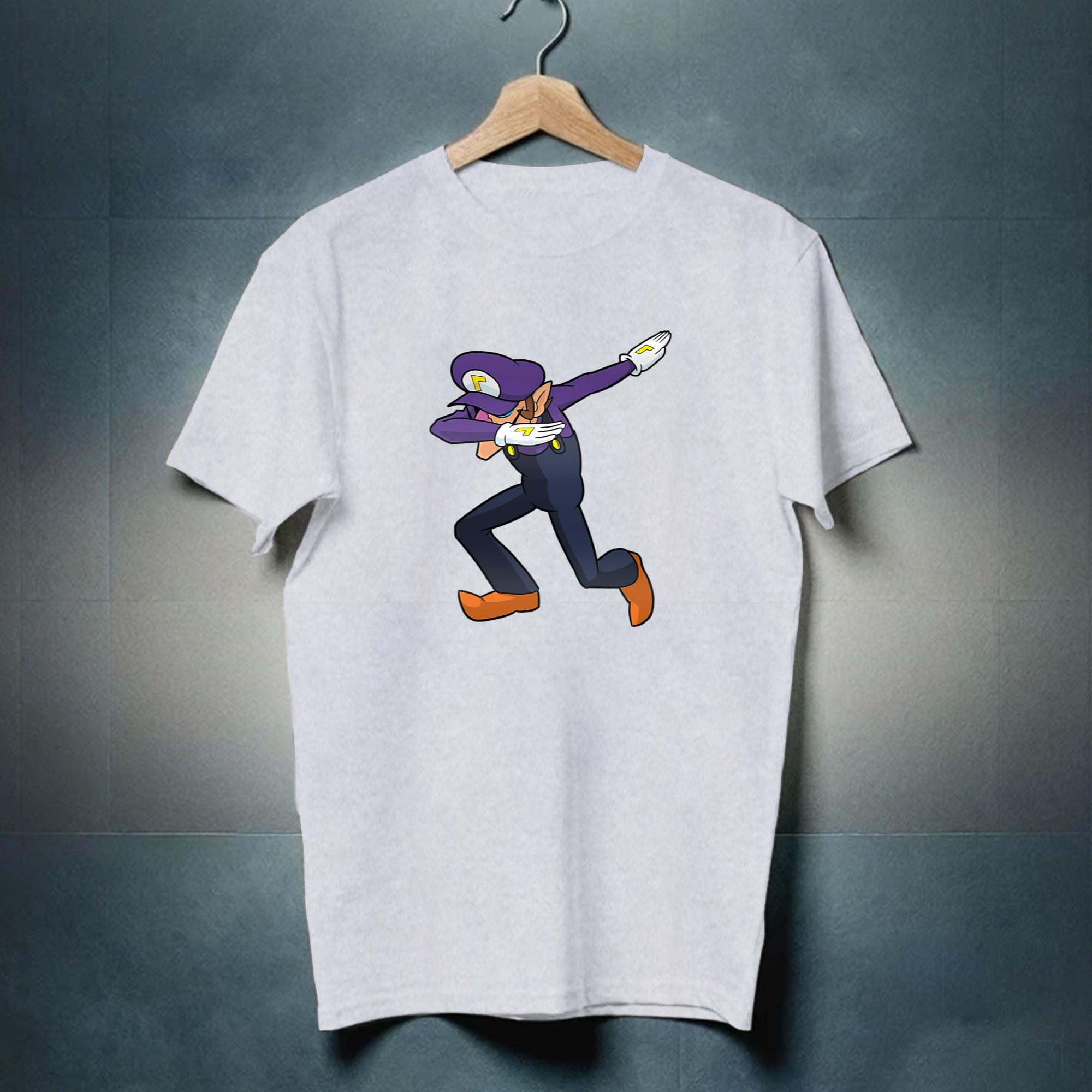 Purple Villain Dabbing Funny Gamer Graphic Shirt, Retro Pixel Style ...
