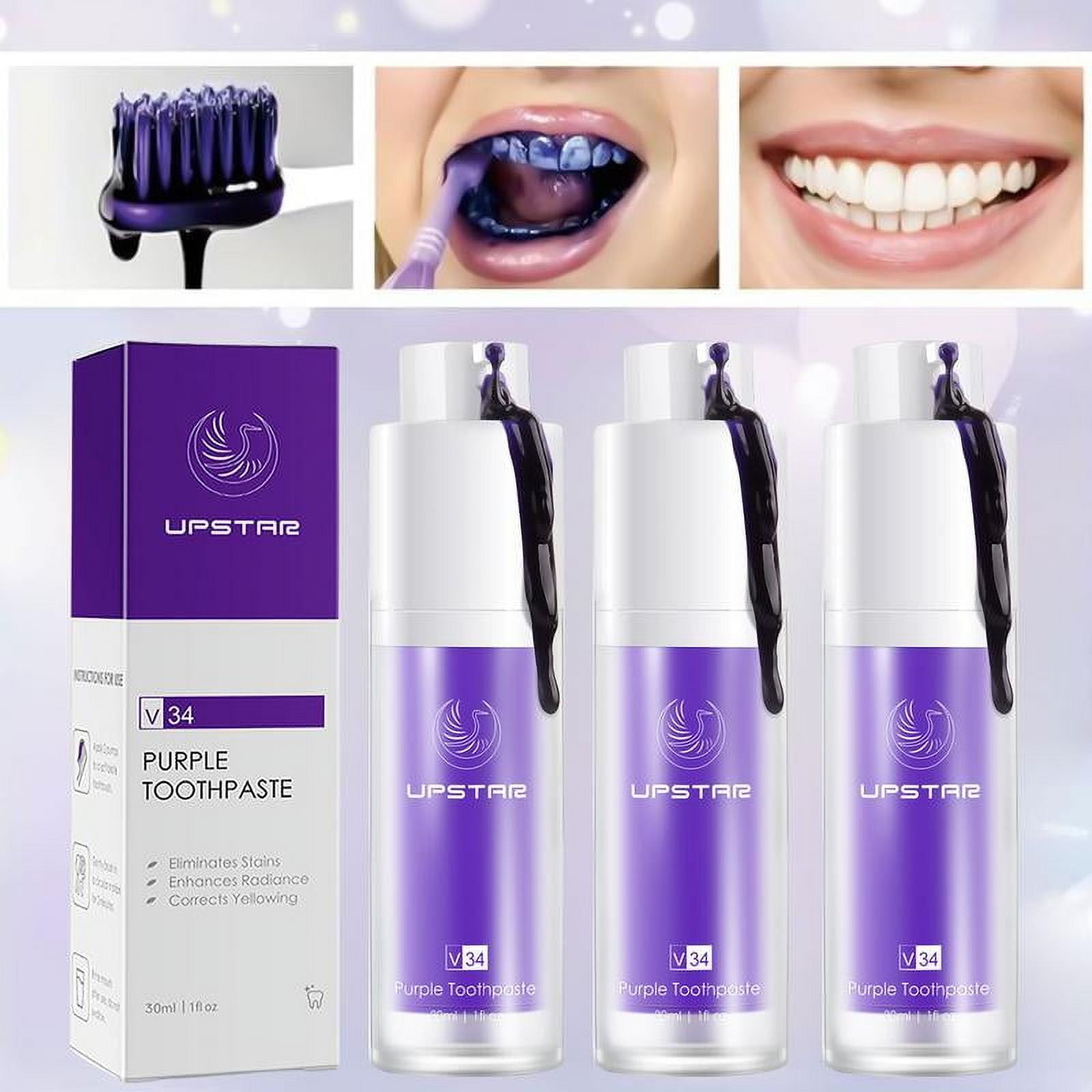 Purple Whitening Toothpaste for Instant Stain Removal | Colour ...