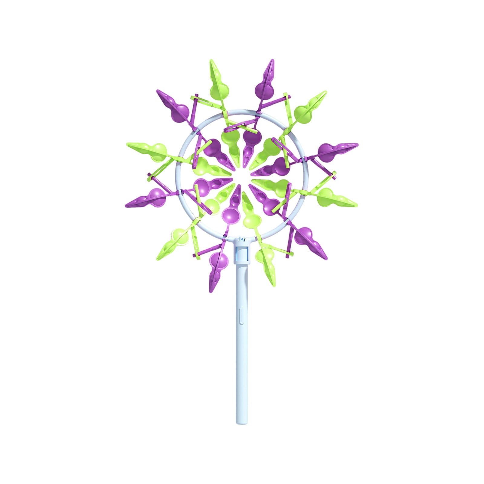 Purple Windmill Spinning Outdoor Play Toy, Rotatable Carrot and ...