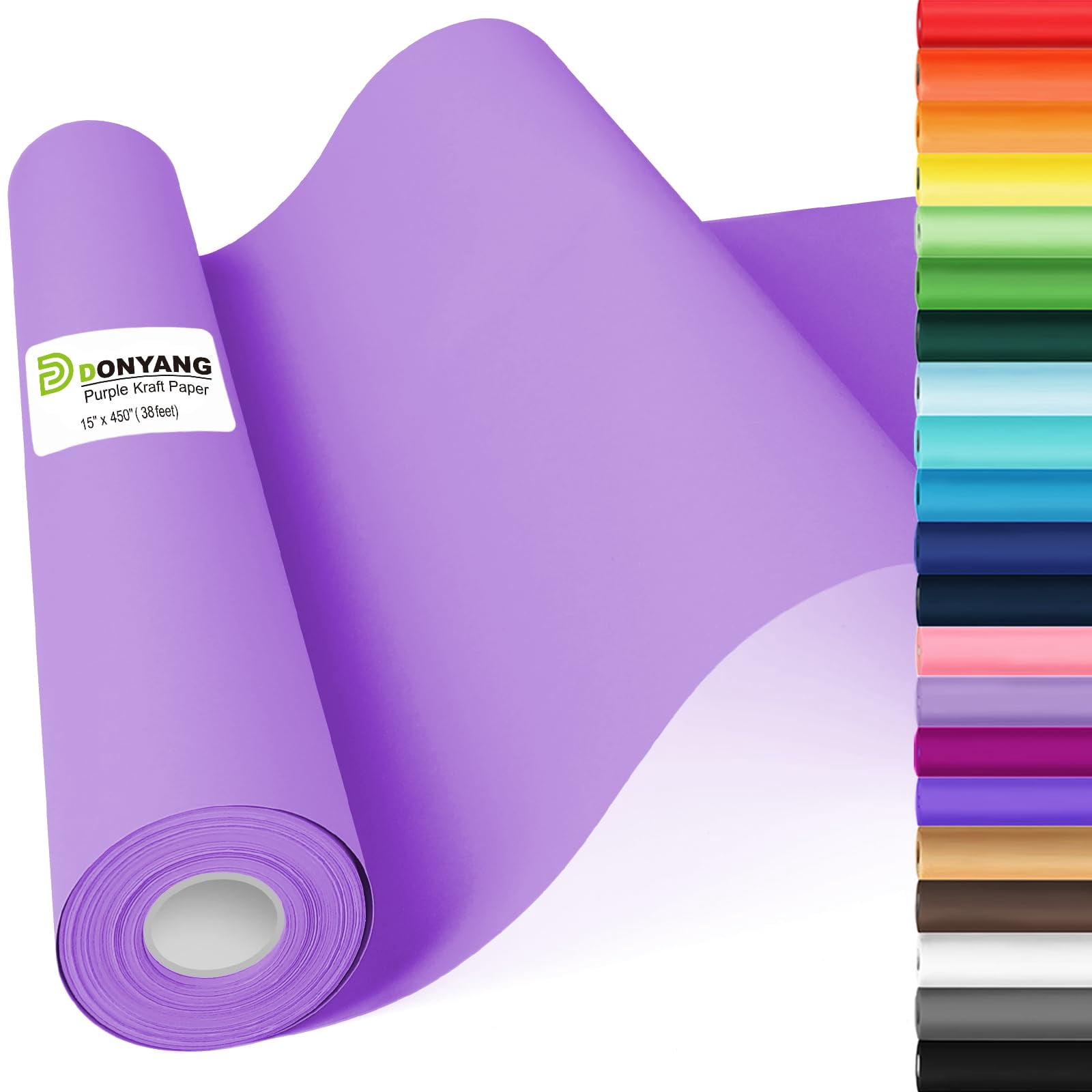 Purple Wrapping Paper, 15"x450" AIF9 Mardi Gras Art Bulletin Board ...