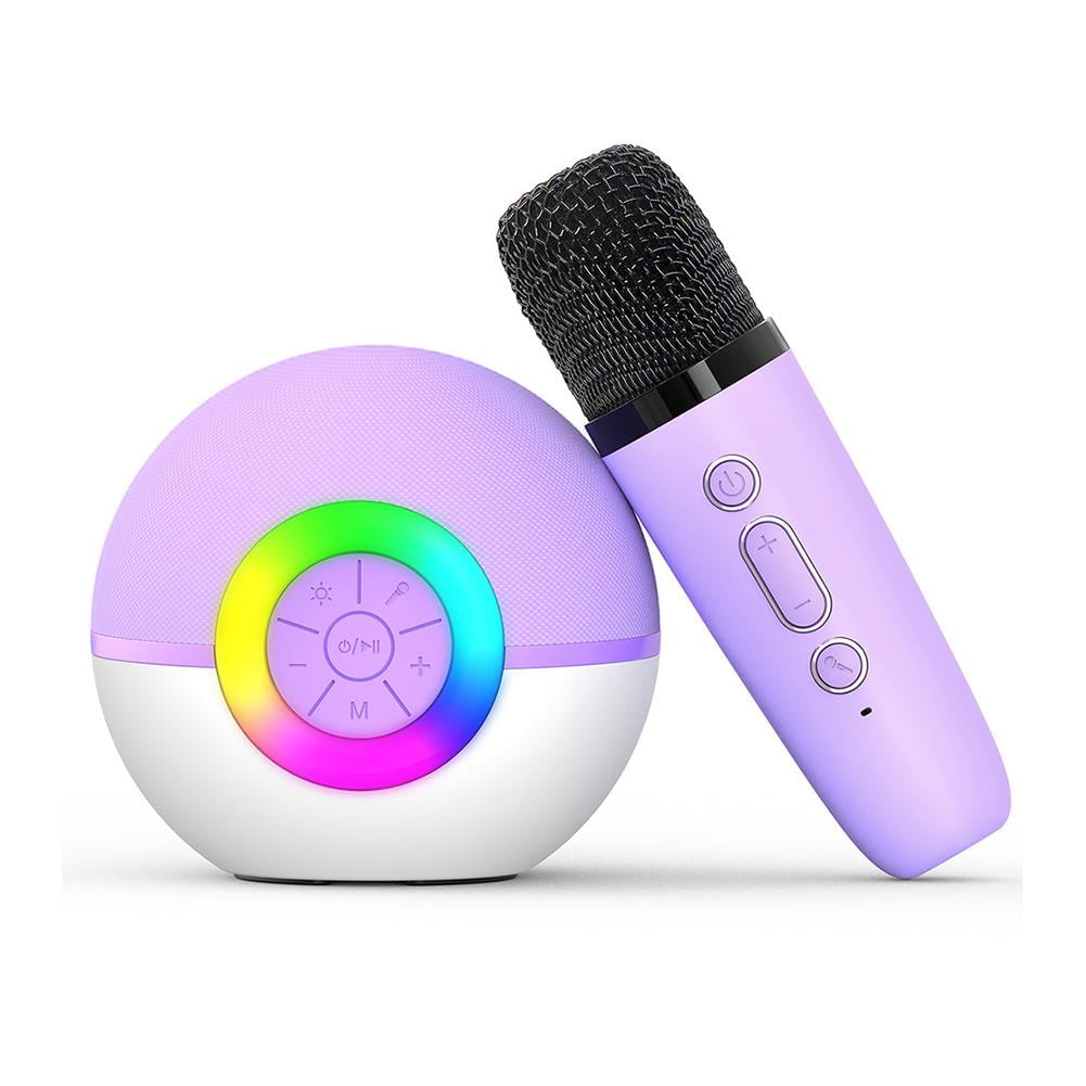 Purple single microphone Zongxin T97 Bluetooth children's singing ...