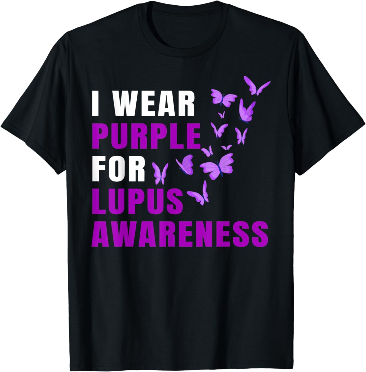 Purple up for Lupus Awareness Month | Purple Mens & Womens T-Shirt ...