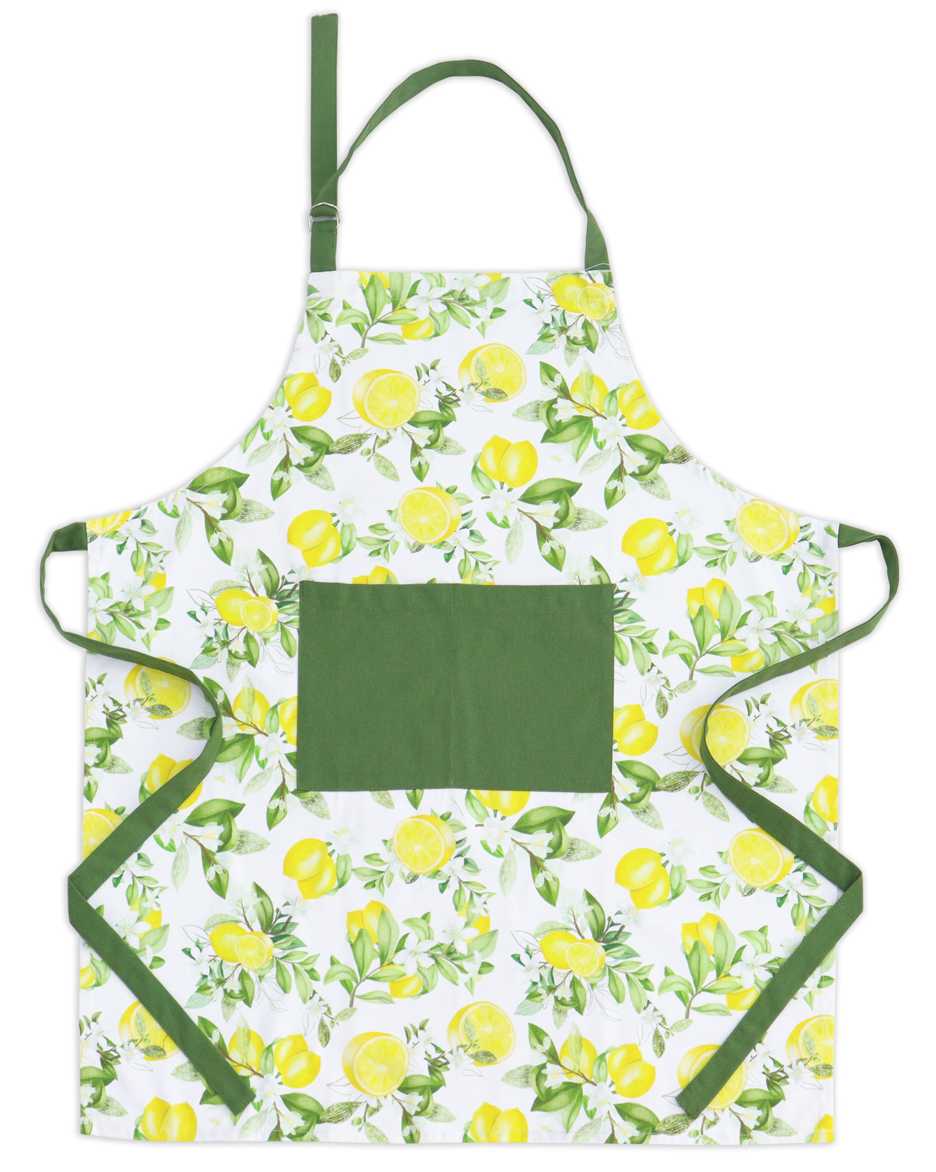 PurpleEssences 1 Pc Apron, Lemon Summer Print, 28 x 32 Inch, For ...