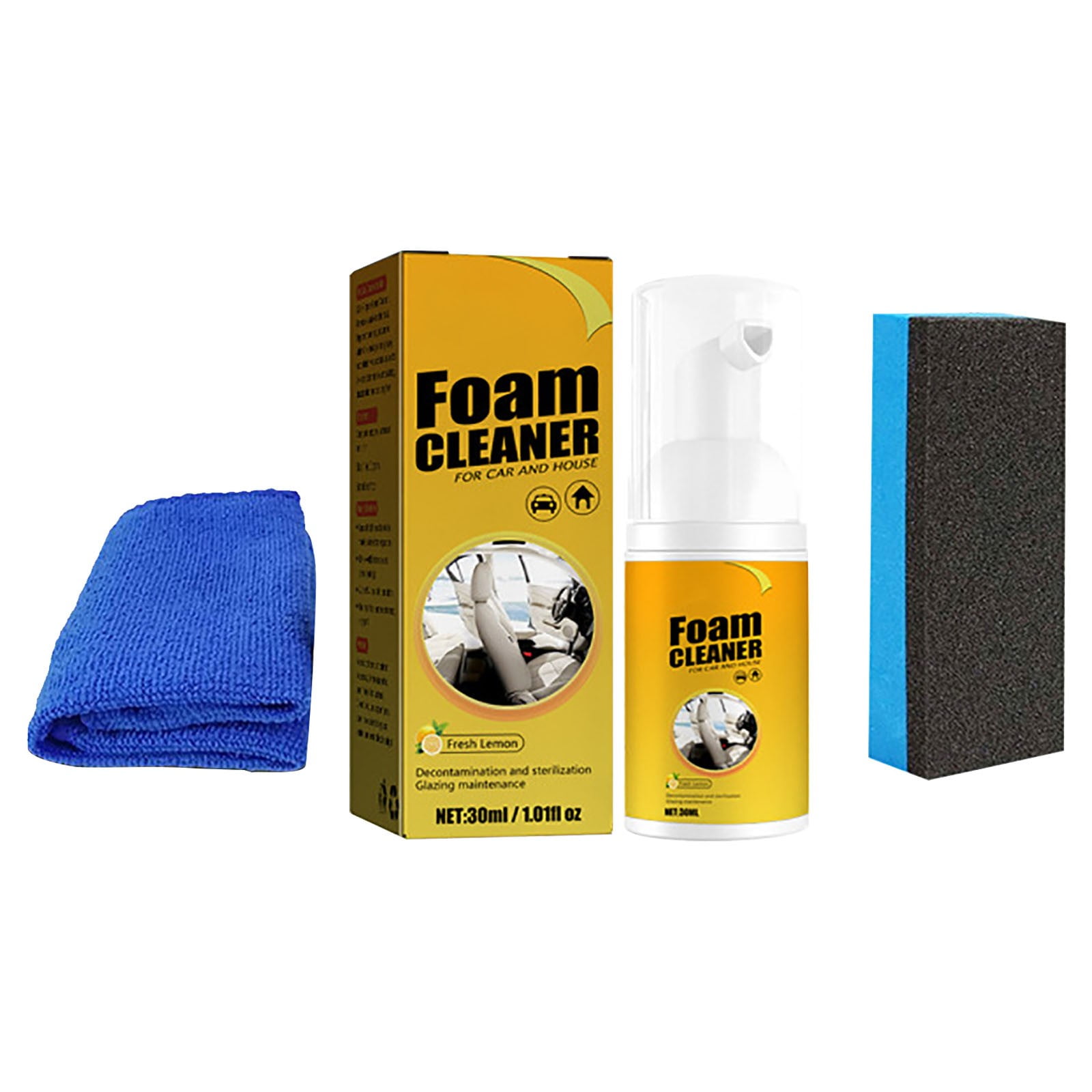 All Purpose Car Foam Cleaner, Professional Car Interior Cleaner, Multipurpose Cleaner Spray ...