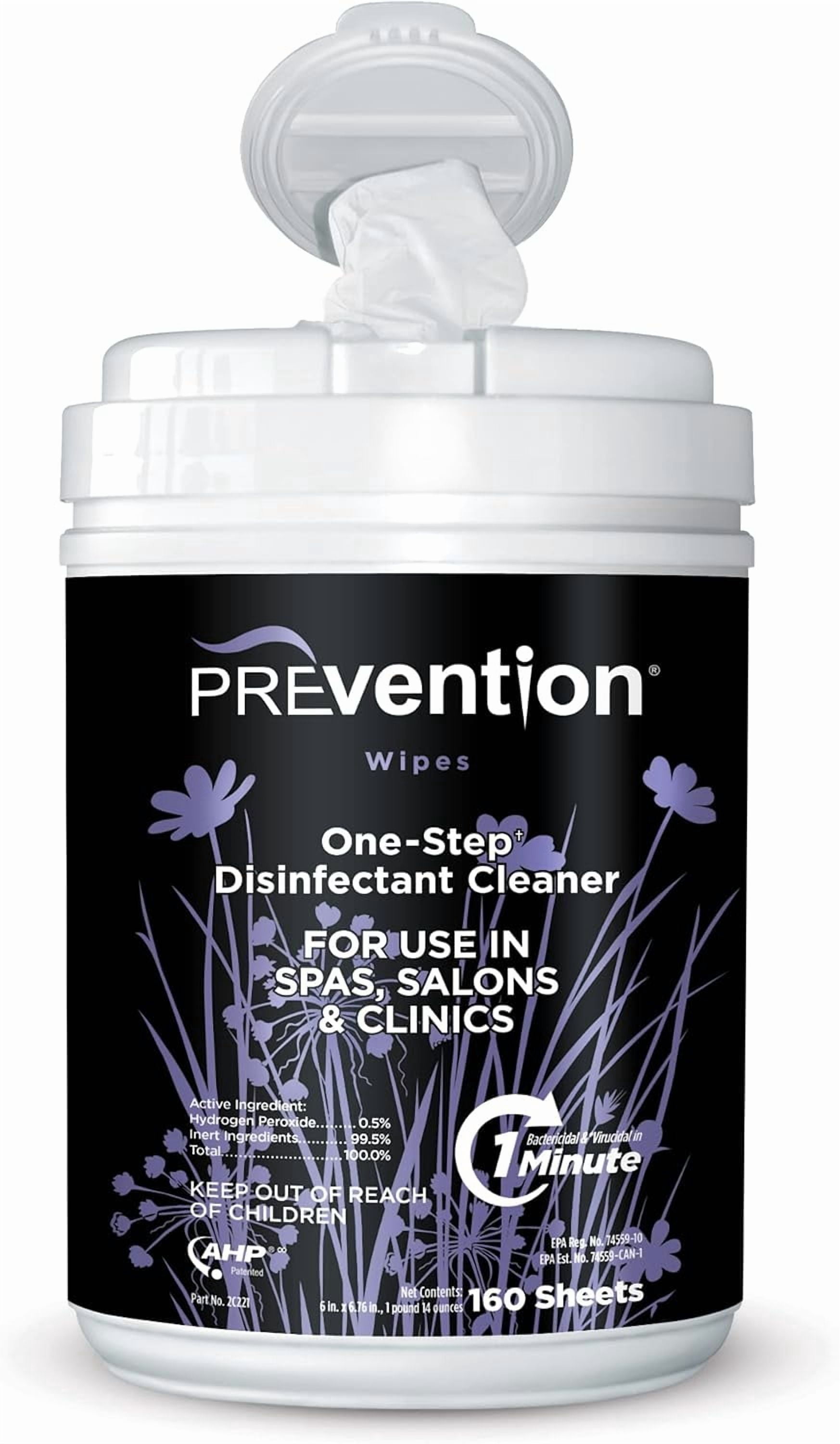 All Purpose Disinfectant Wipes – Canister of Cleaning Wipes for Salons ...