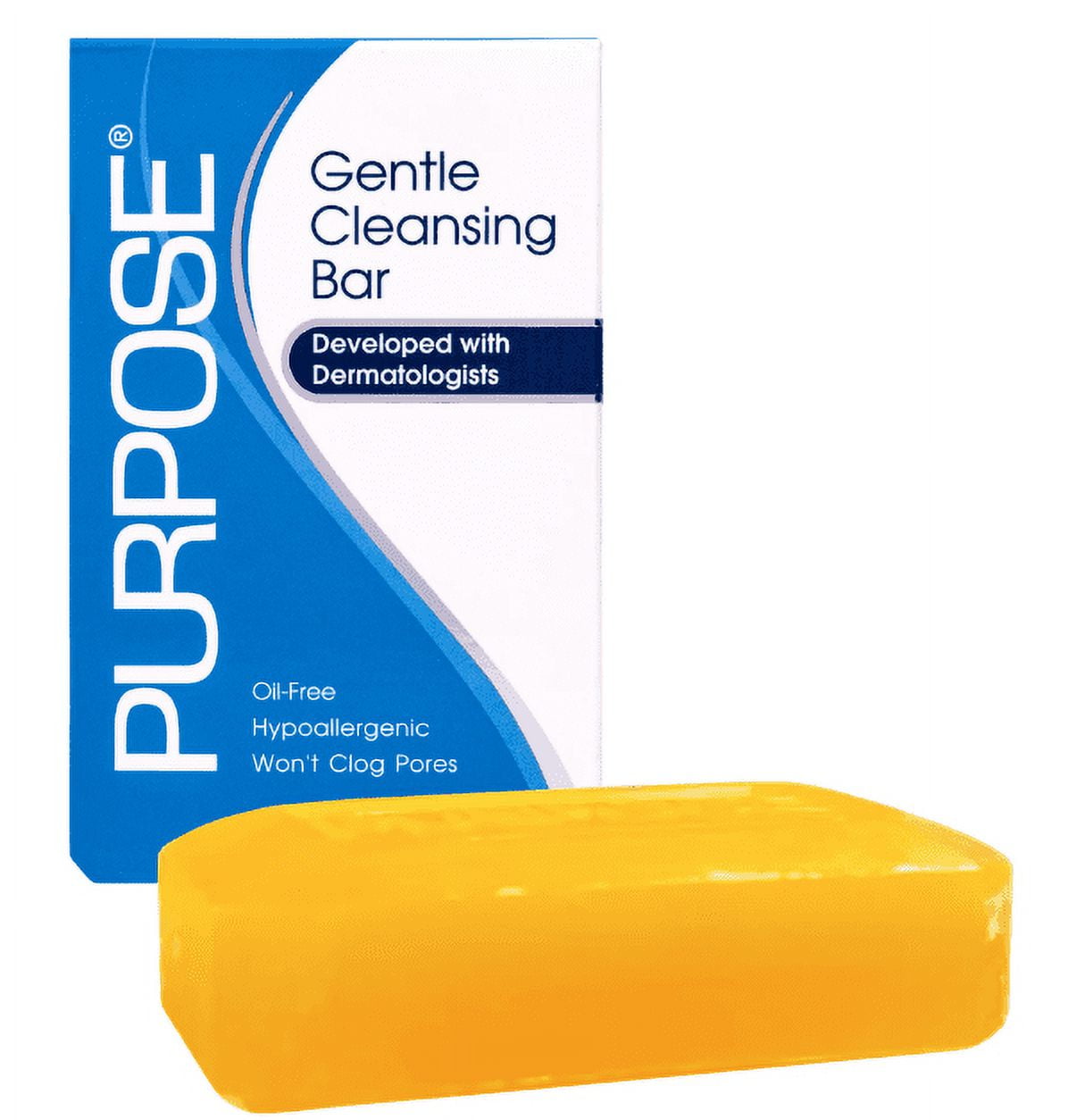 Purpose Gentle Facial Cleanser and Face Wash Bar For Sensitive Skin, 6 ...