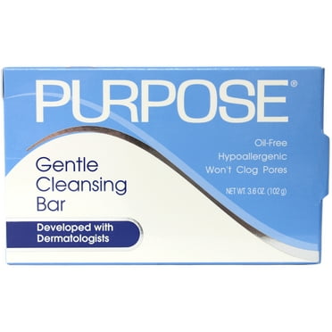 Purpose Gentle Cleansing Bar For Sensitive Skin, 6 oz - Walmart.com