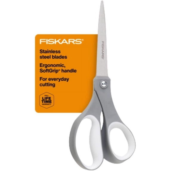 All Purpose Scissors, High Performance Cutting, Stainless Steel Blades ...