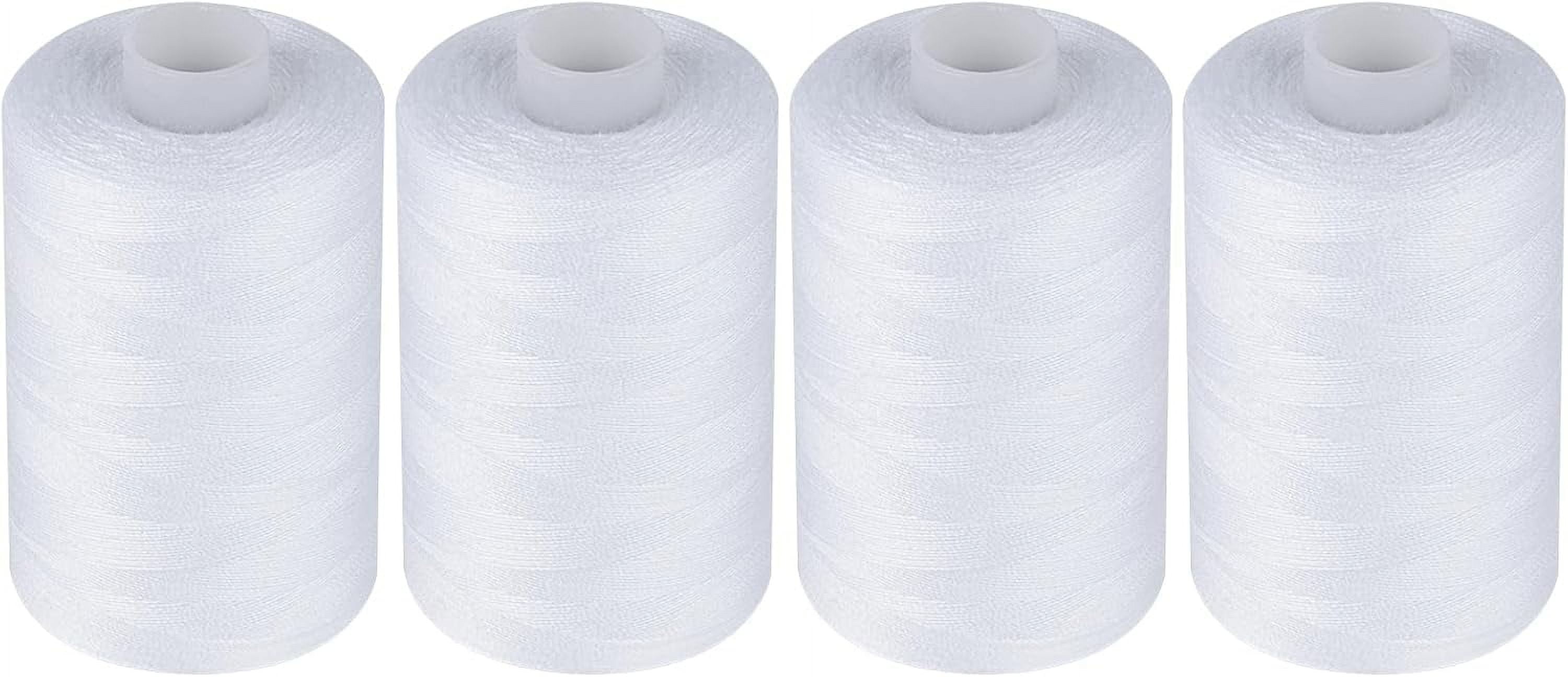 All Purpose Sewing Thread, 4 Spools Each 1000 Yards of Polyester ...