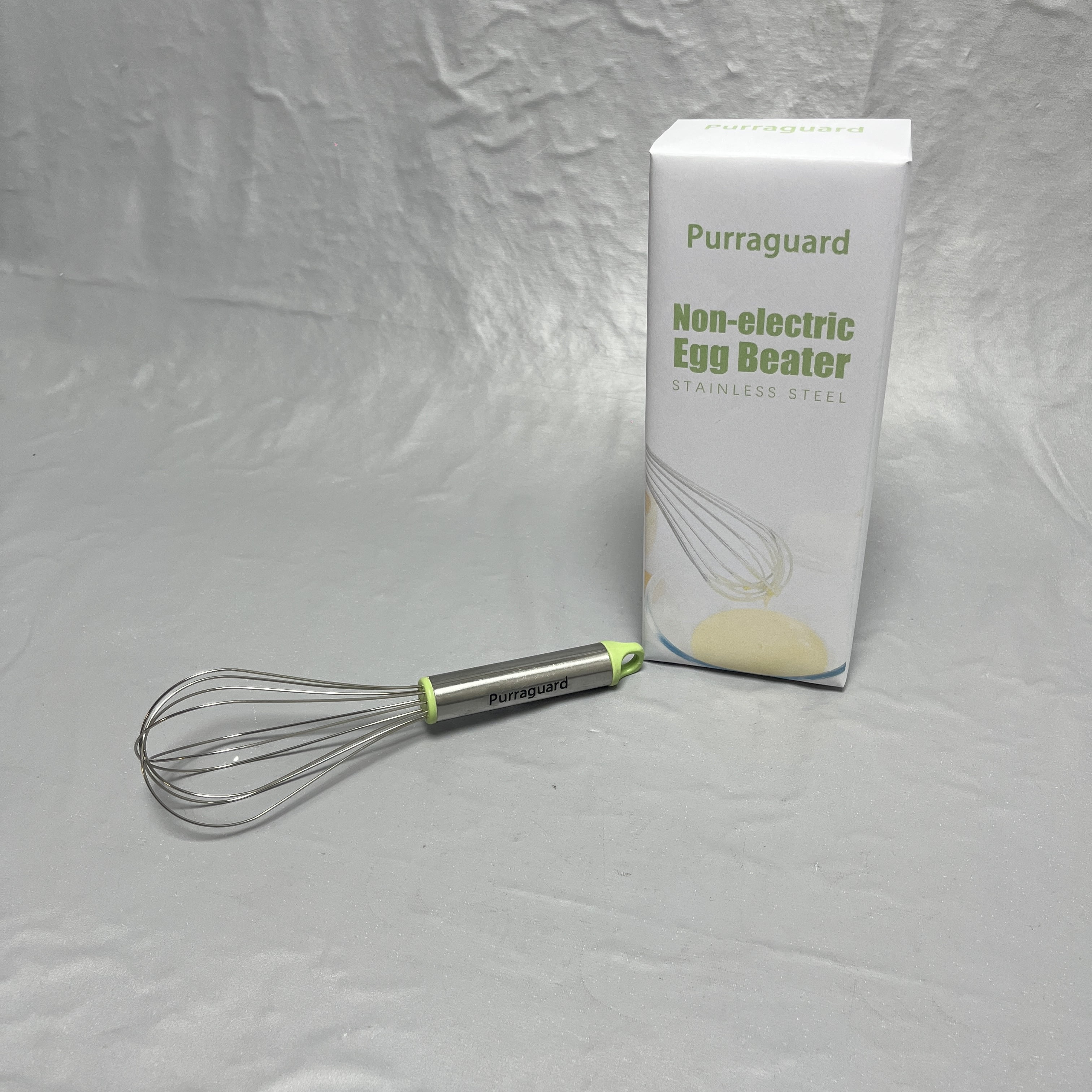 Purraguard 04 Stainless Steel Whisk Set, Dishwasher Safe Metal Whisk ...